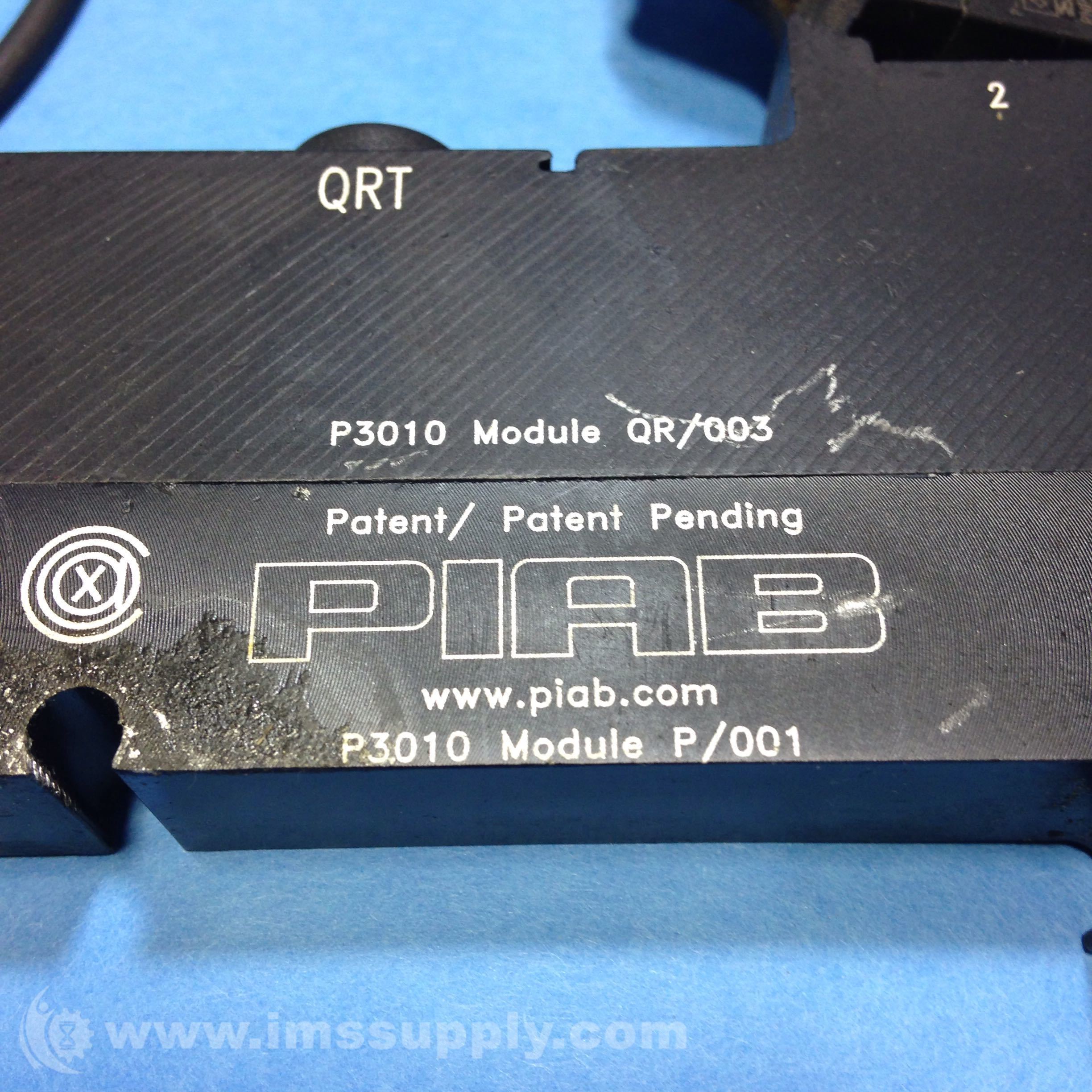 Piab Vacuum Products P3010 Vacuum Pump Module - IMS Supply