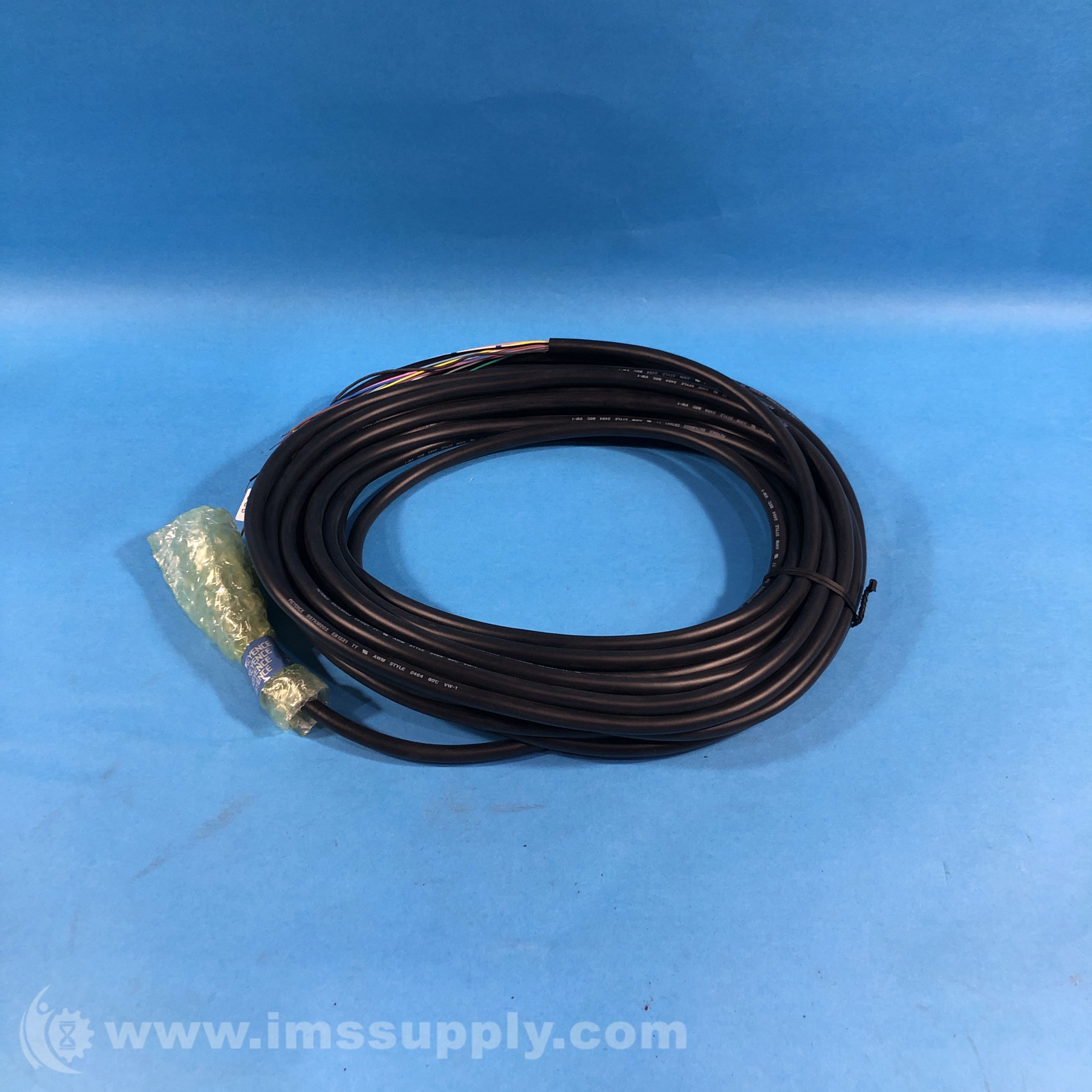 Keyence 957KM002 Single Ended 12 Pin Male Cordset - IMS Supply