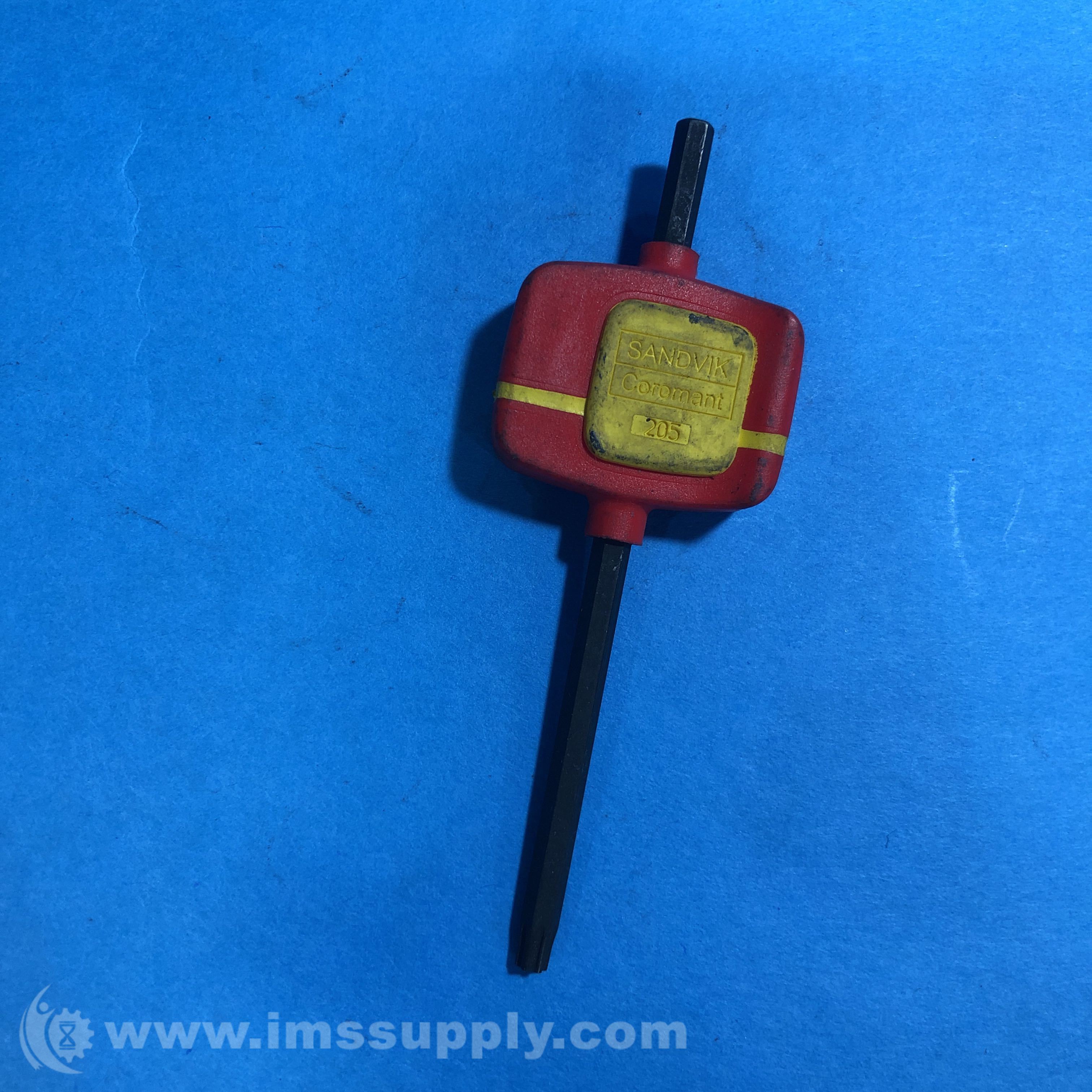 Sandvik 5680 049-01 205 Torx Plus Key, 15IP/3.5 - IMS Supply
