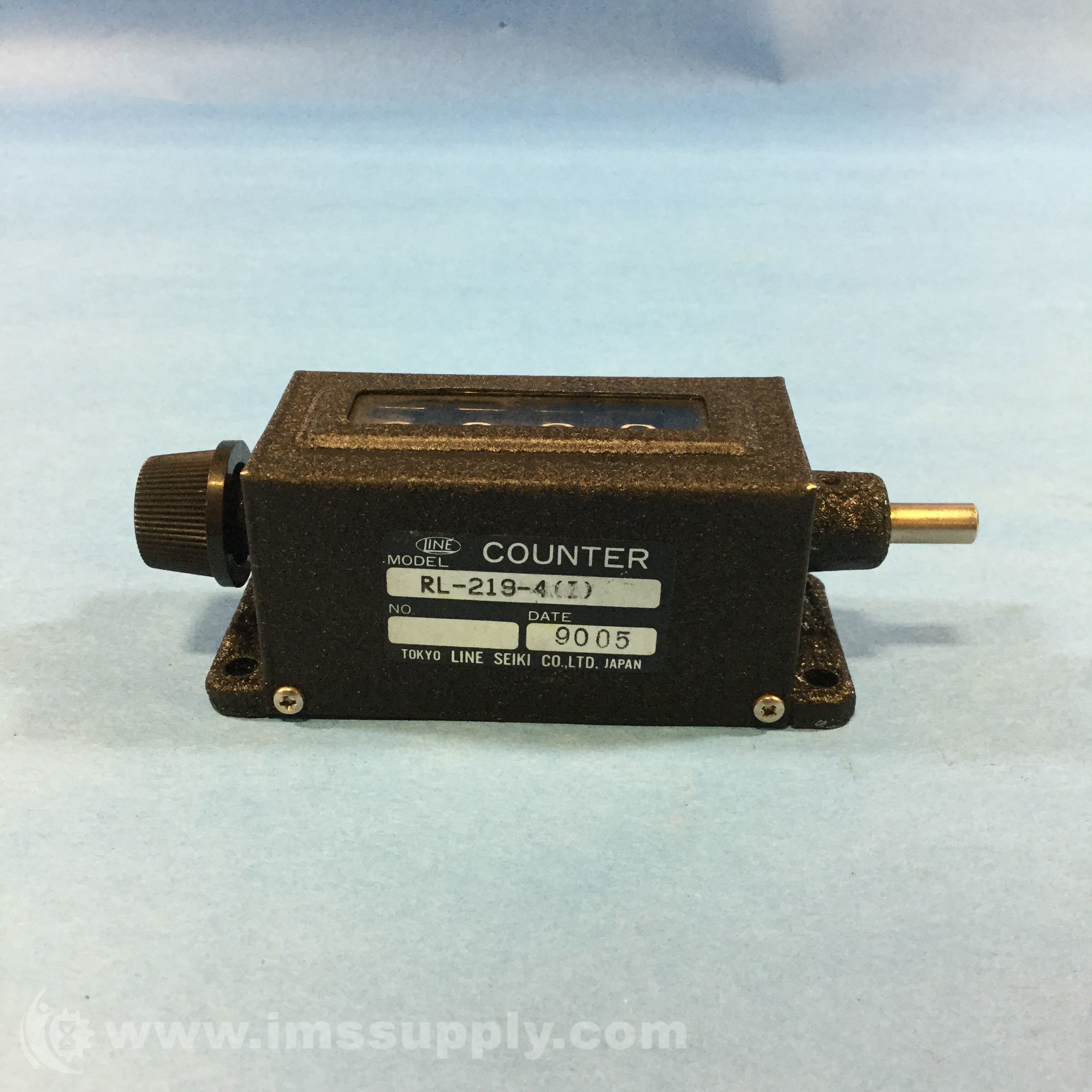 Line Seiki Co. RL-219-4(I) RL-219 Series 5 Digit Rotary Counter - IMS ...