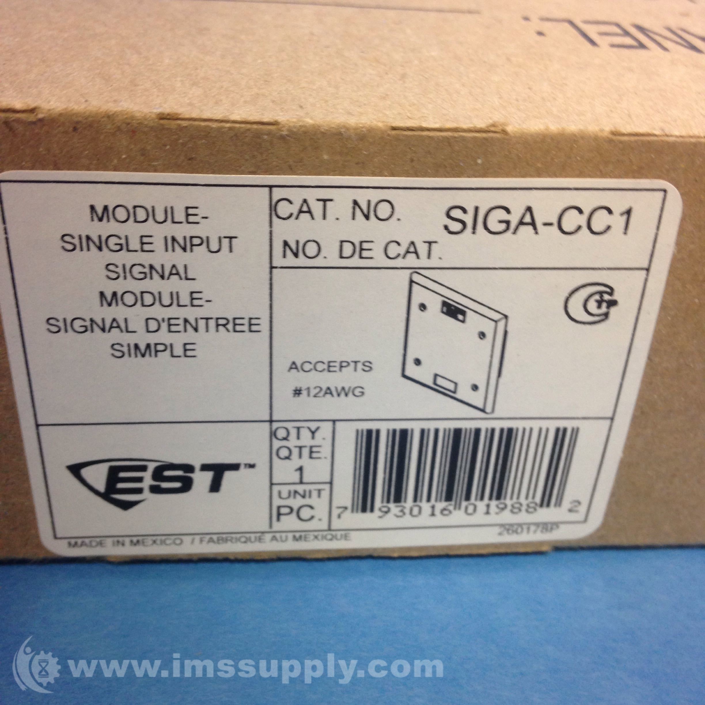 Est SIGA-CC1 Single Input (Riser) Module - IMS Supply