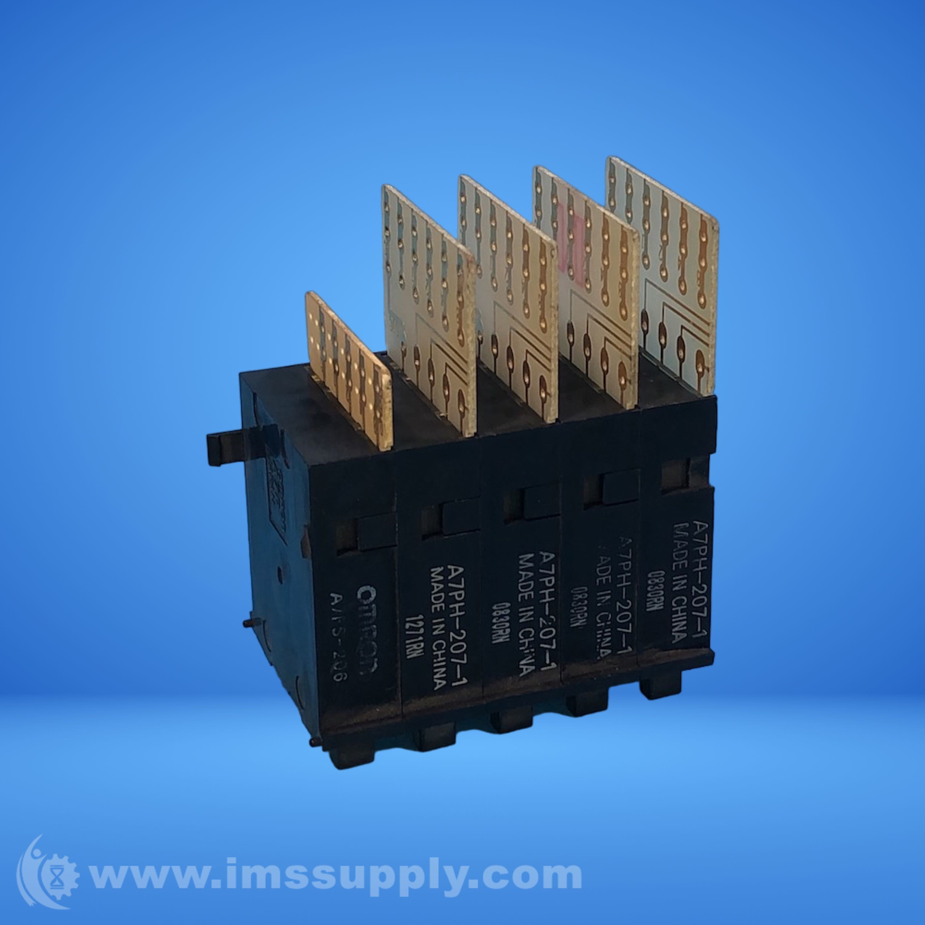 Omron A7PH-207-1 Single Black Thumbwheel Switch - IMS Supply