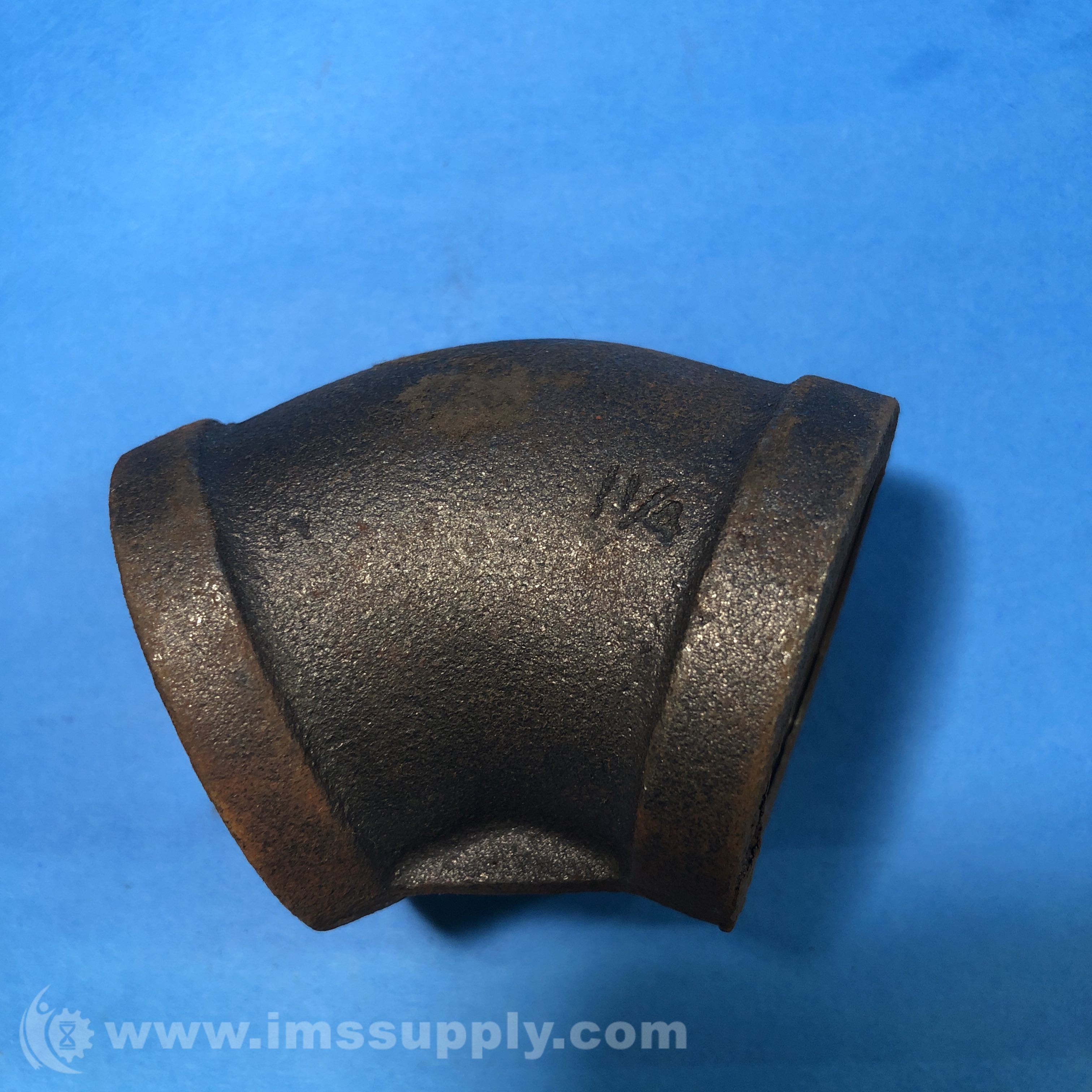 Anvil 1-1/4 Malleable Iron, 45° Elbow - IMS Supply