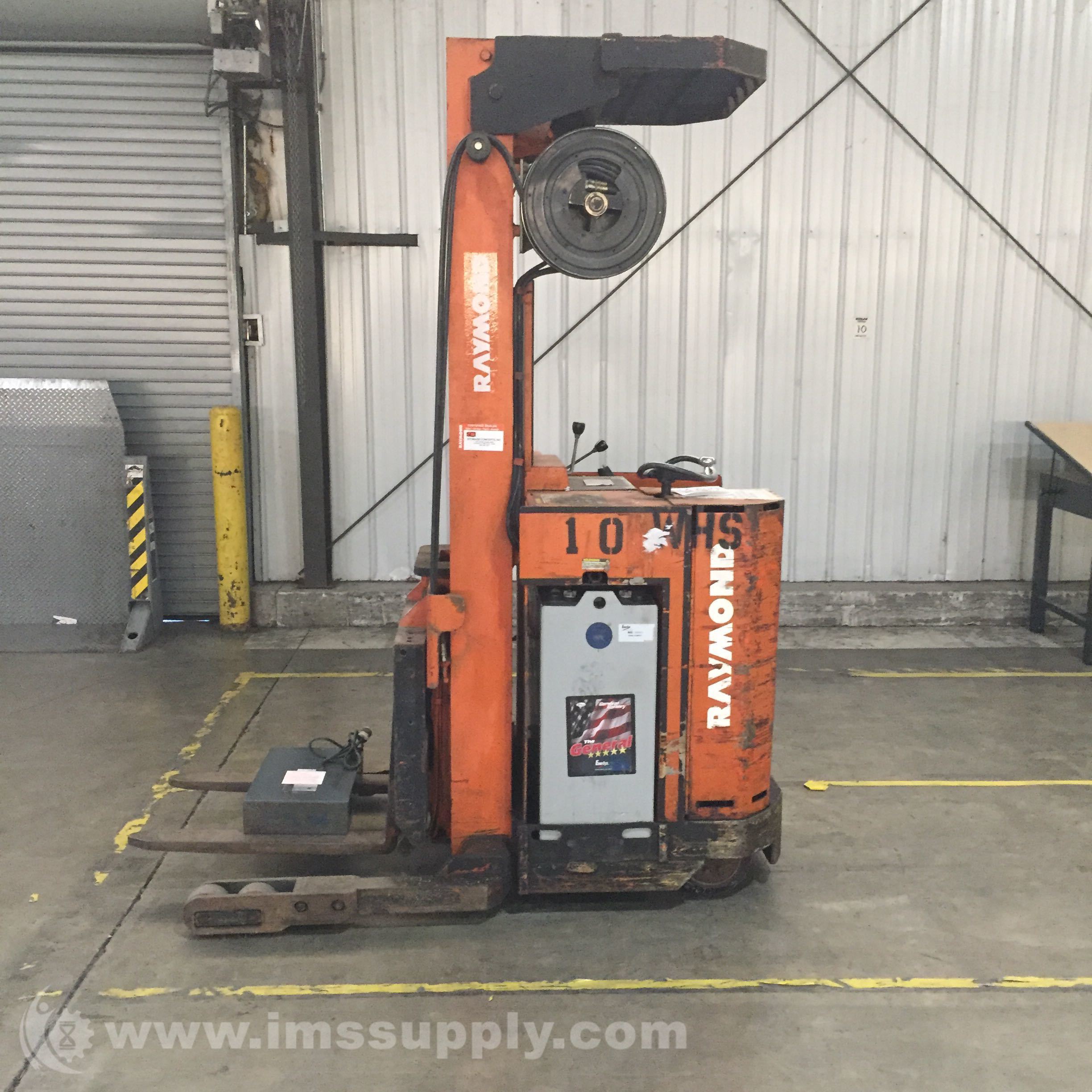 Raymond Corp 20R30TT Electric Stand Up Reach Forklift - IMS Supply