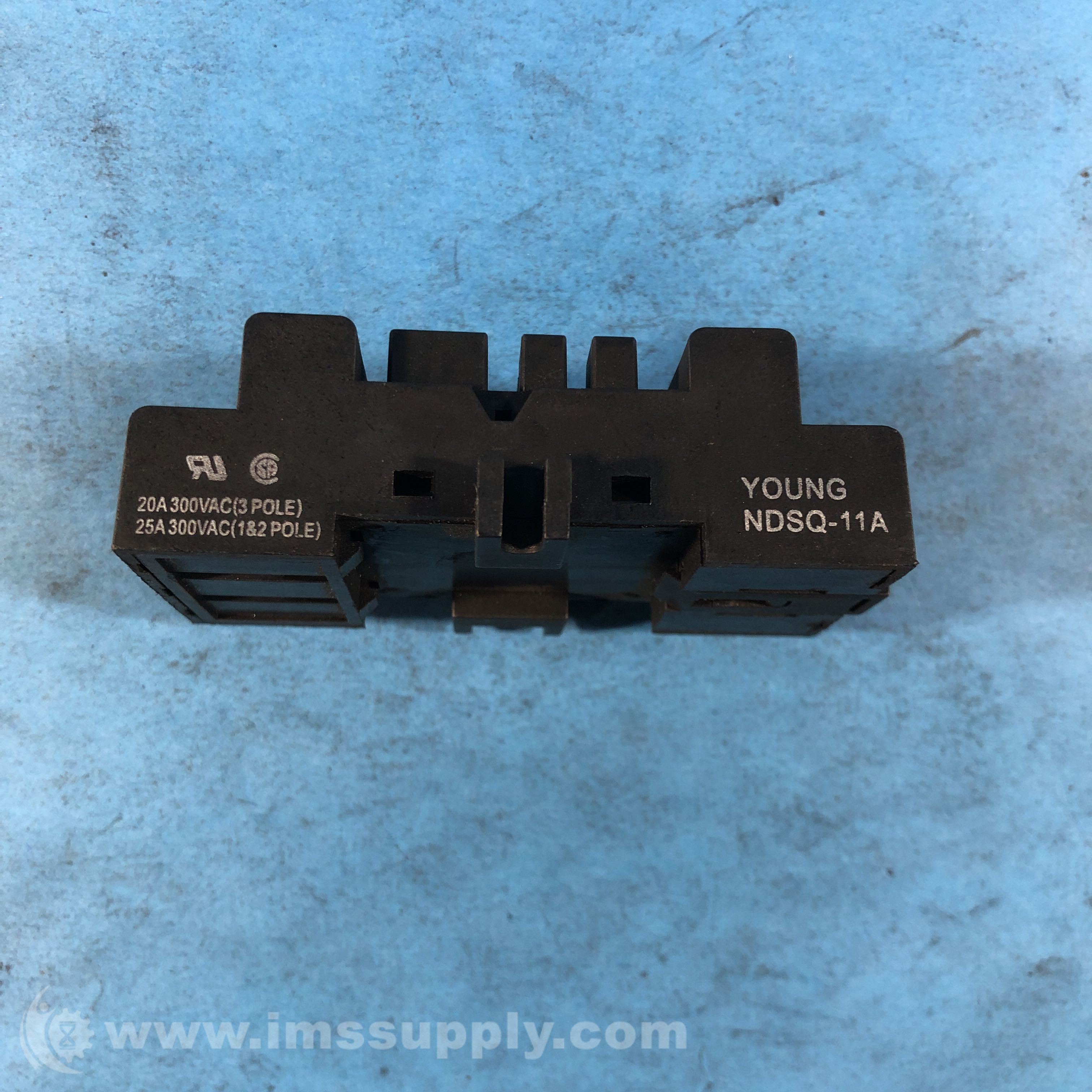 Young Electronics NDSQ-11A Relay Socket, Surface or DIN Mount - IMS Supply