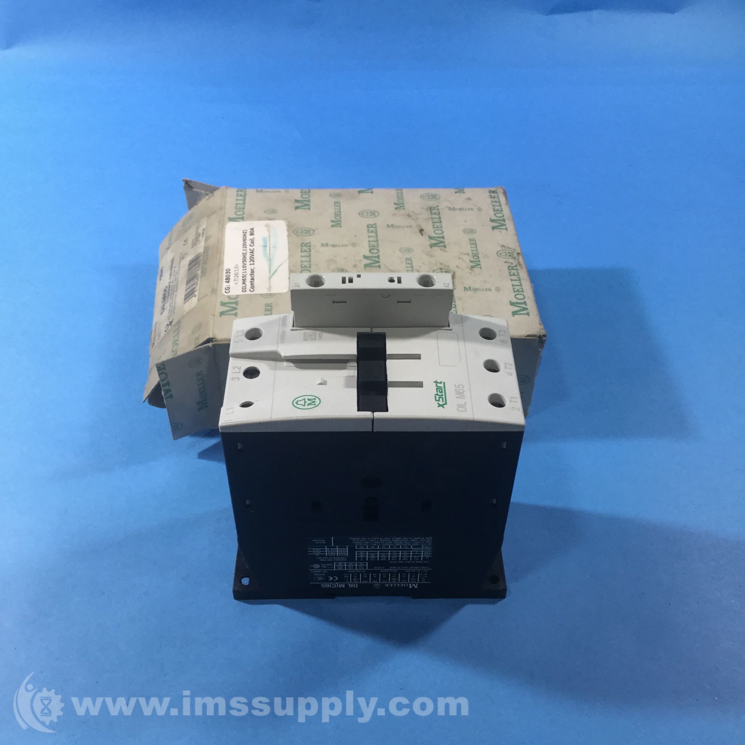 Moeller Electric DILM65 Contactor, 3-pole, 65 Amp - IMS Supply