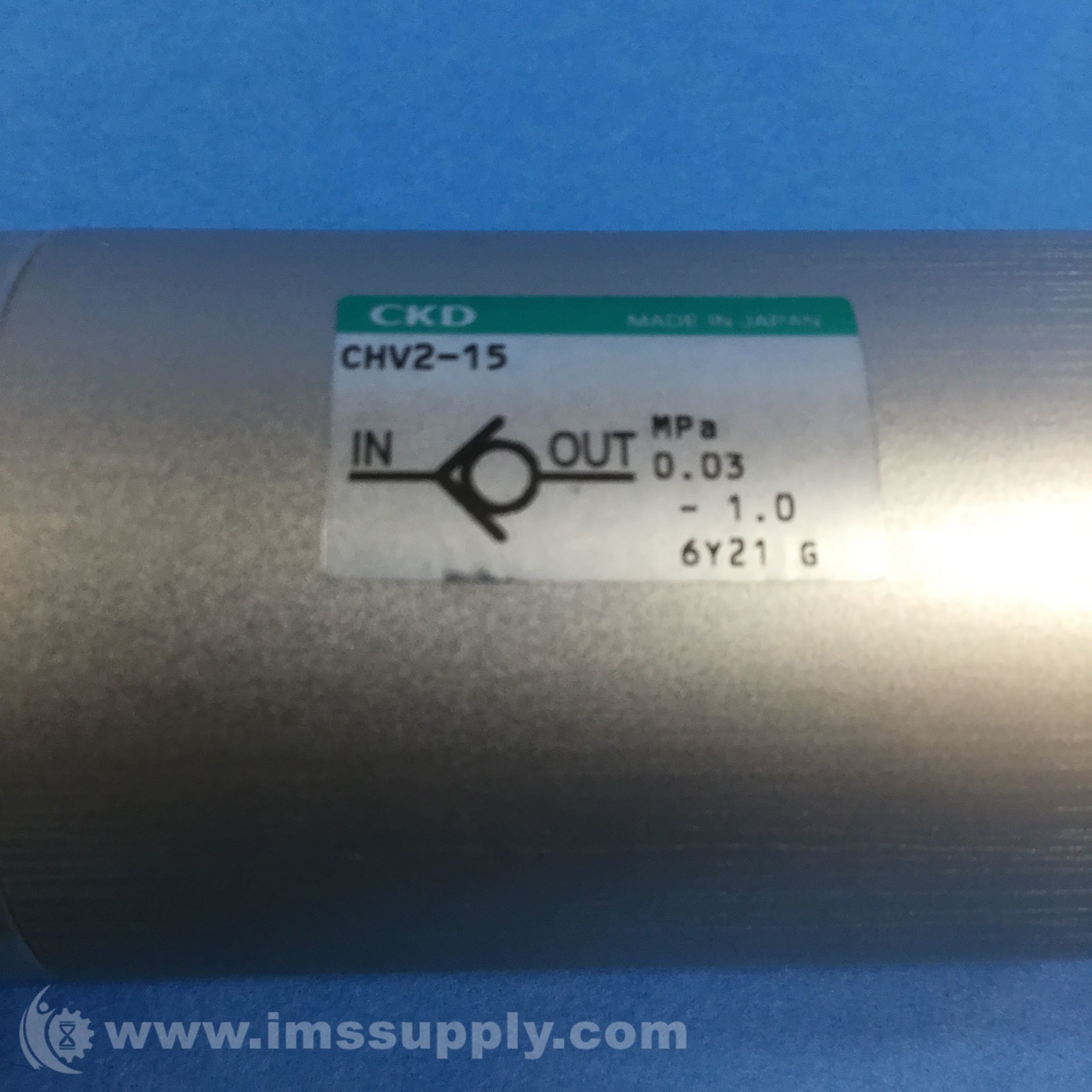 CKD CHV2-15 Check Valve, CHV2 Series - IMS Supply