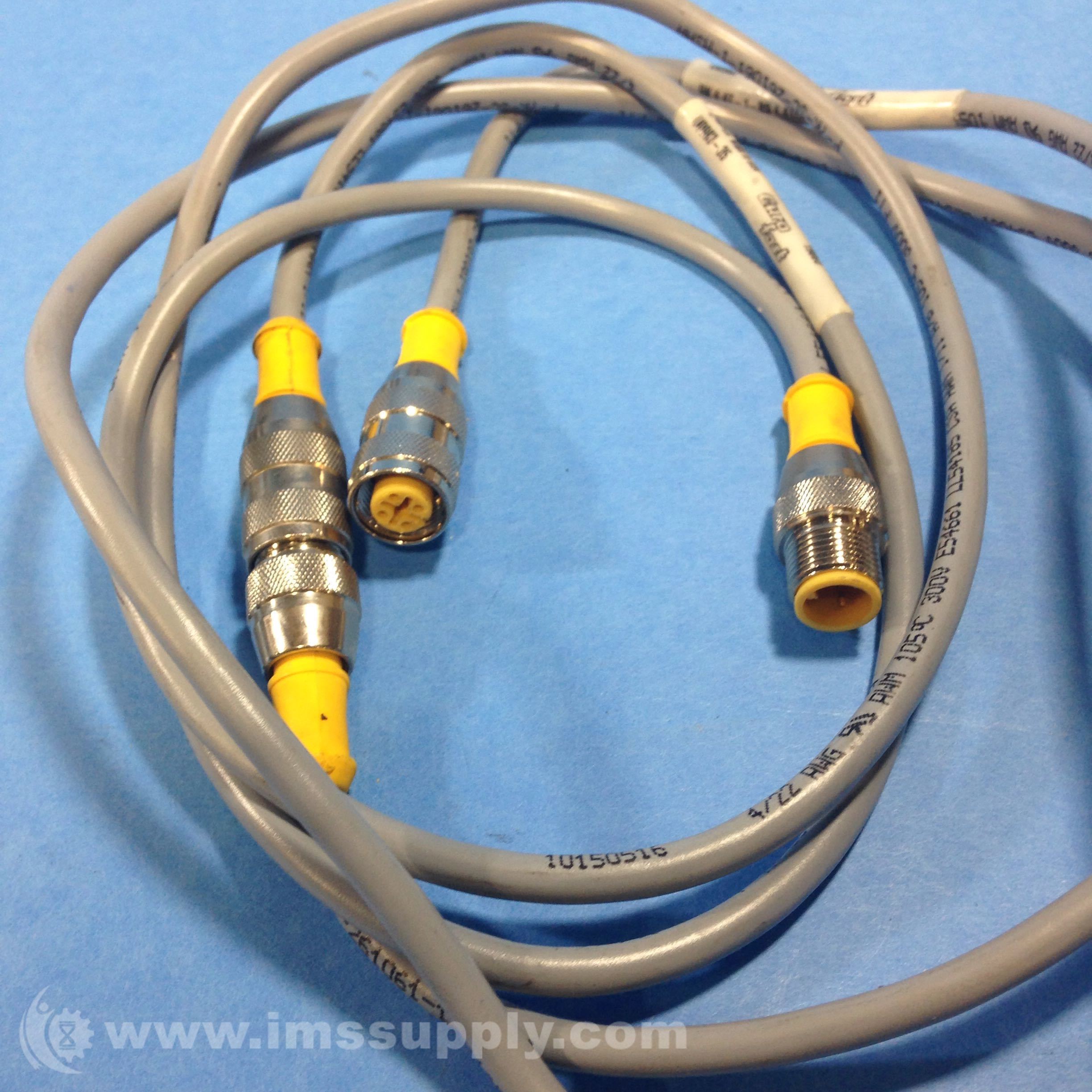 Turck U0983-35 Eurofast Molded Cordset (U0983-35) - IMS Supply