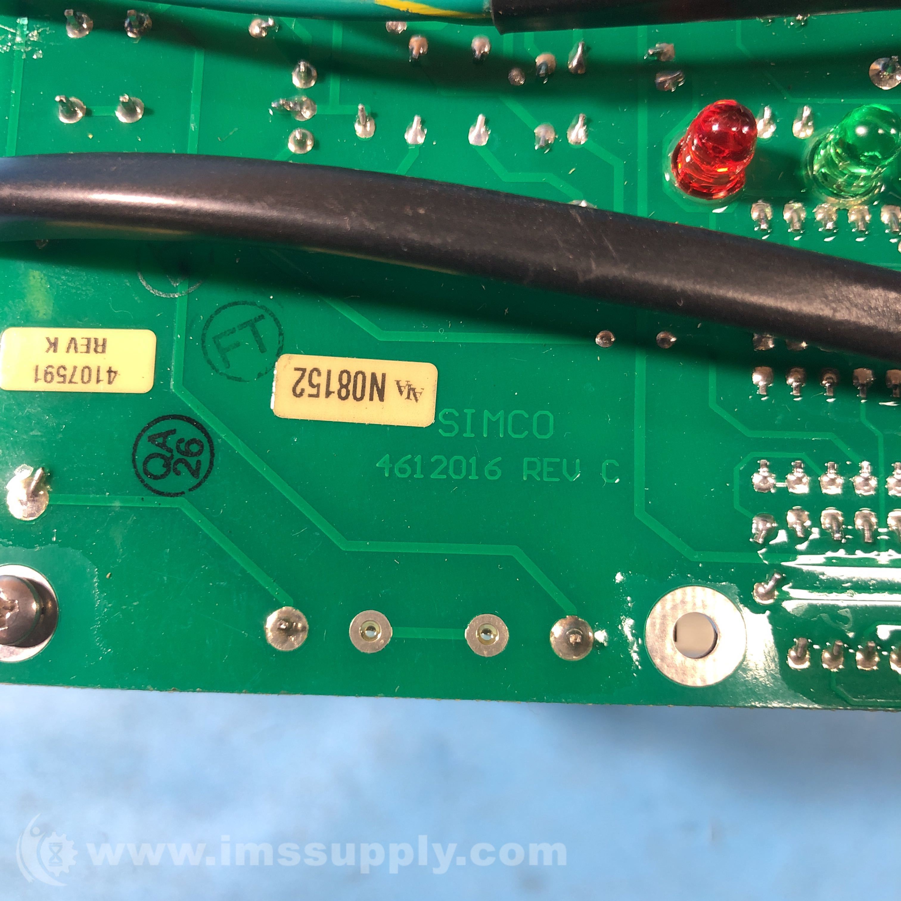 Simco Ion 4612016 Circuit Board - IMS Supply