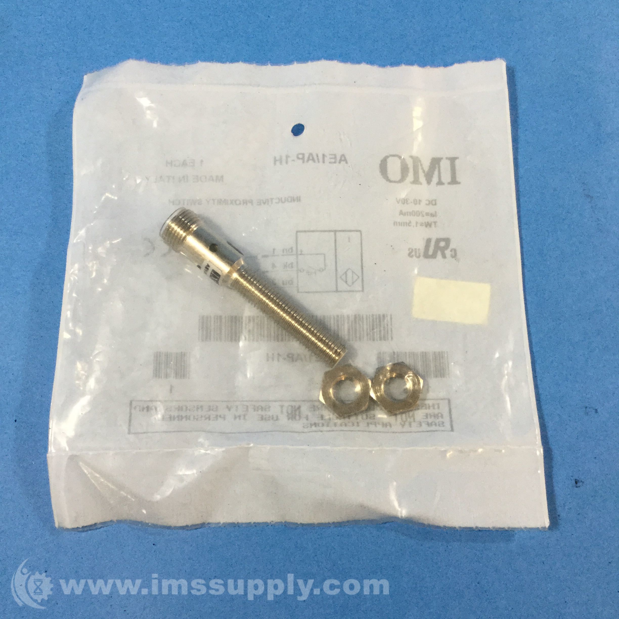 Imo AE1/AP-1H Inductive Proximity Switch Sensor - IMS Supply