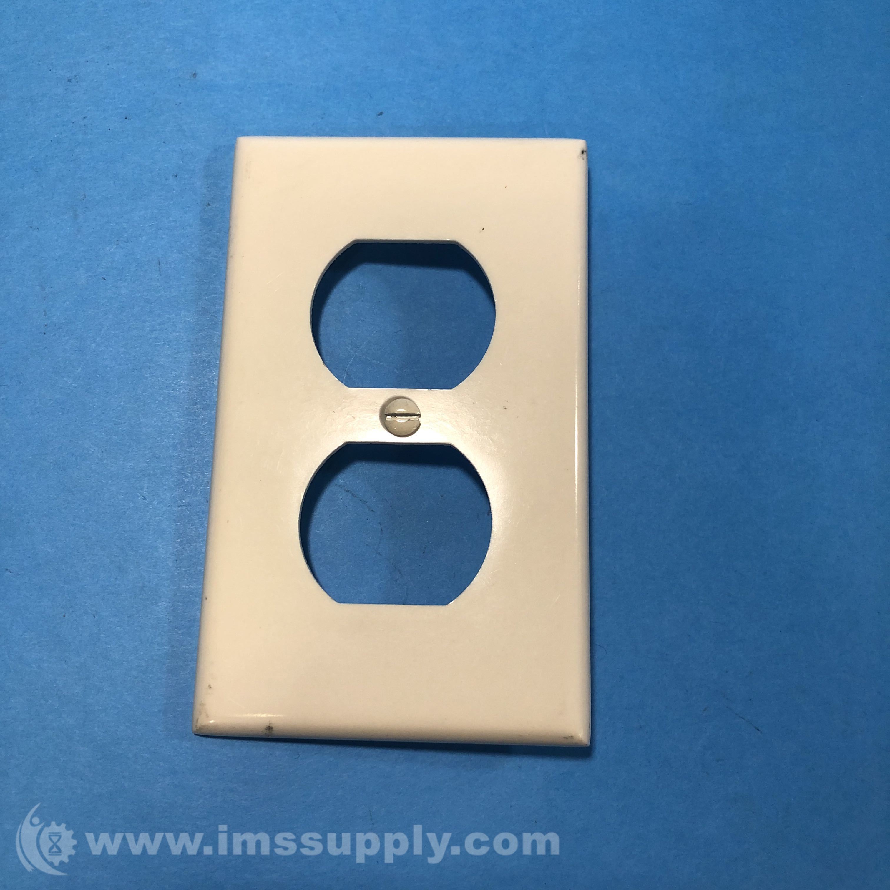 Leviton 438 Plastic Recepticle Outlet Plug Cover - IMS Supply