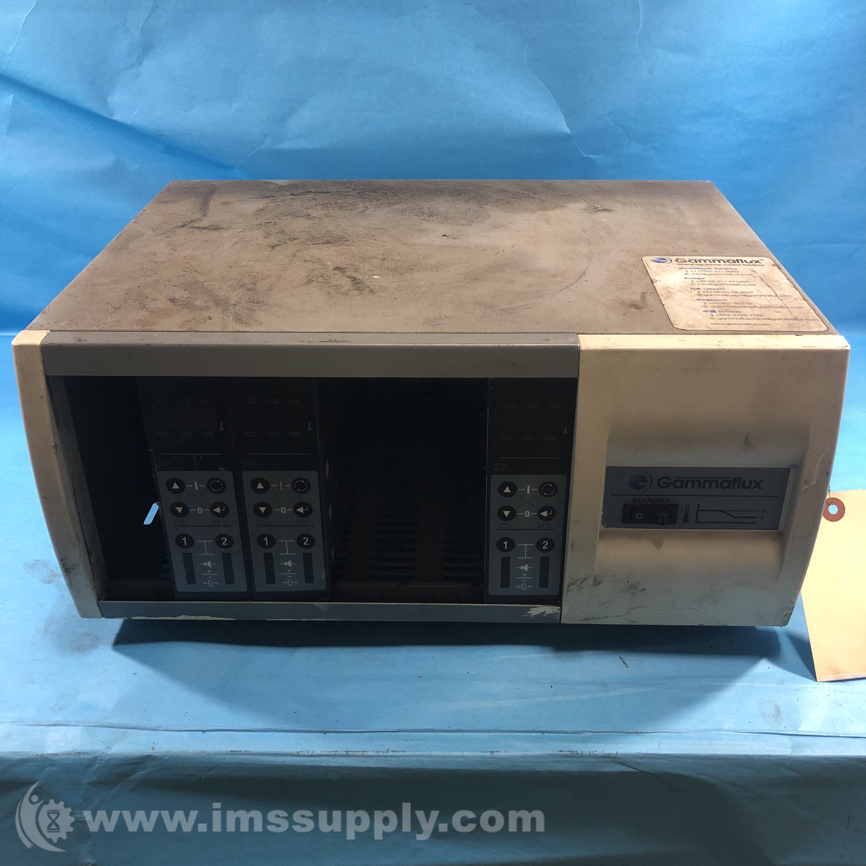Gammaflux LEC-32042, 6 Zone LEC Injection Machine Controller. - IMS Supply