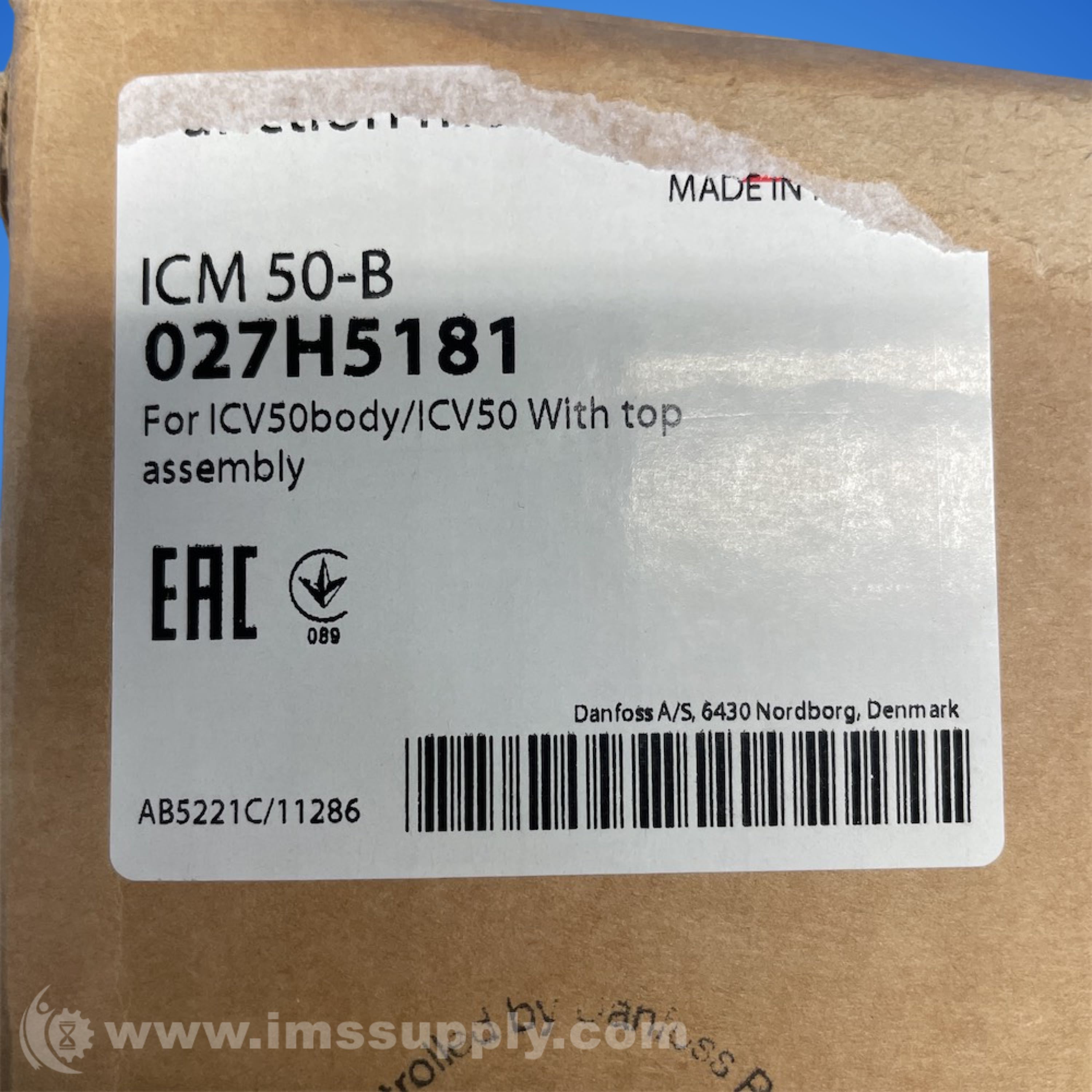 Danfoss ICM50-B ICM Motor Valve - IMS Supply