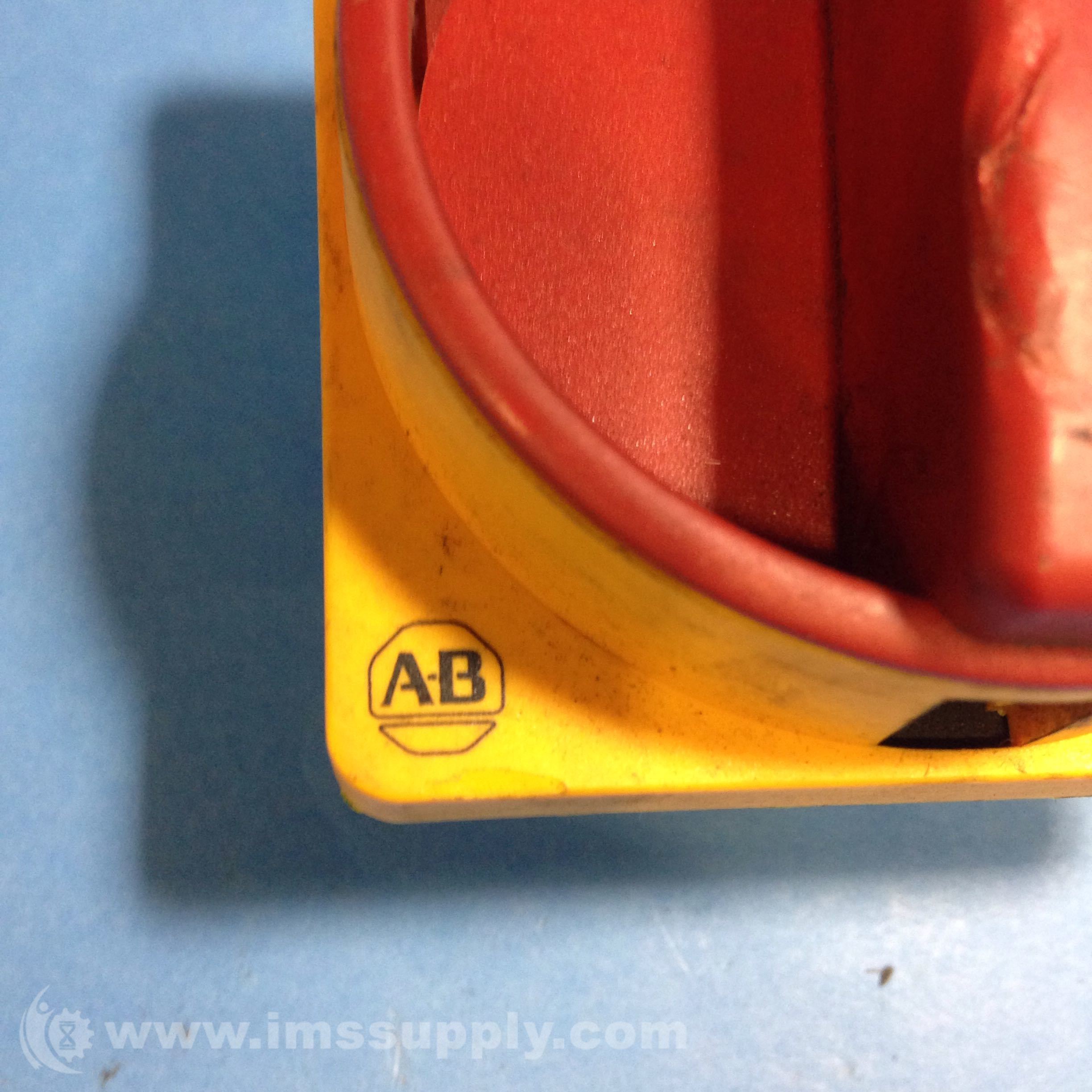 Allen Bradley RED TWIST SWITCH Red Push Pull Twist Button Switch - IMS ...