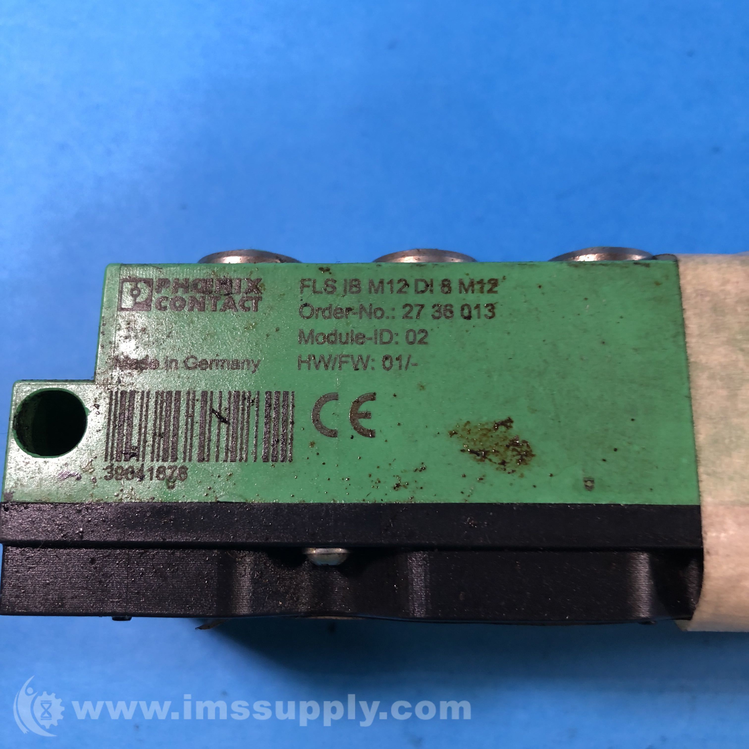 Phoenix Contact FLS IB M12 DI 8 M12 Distributed I/O Device - IMS Supply