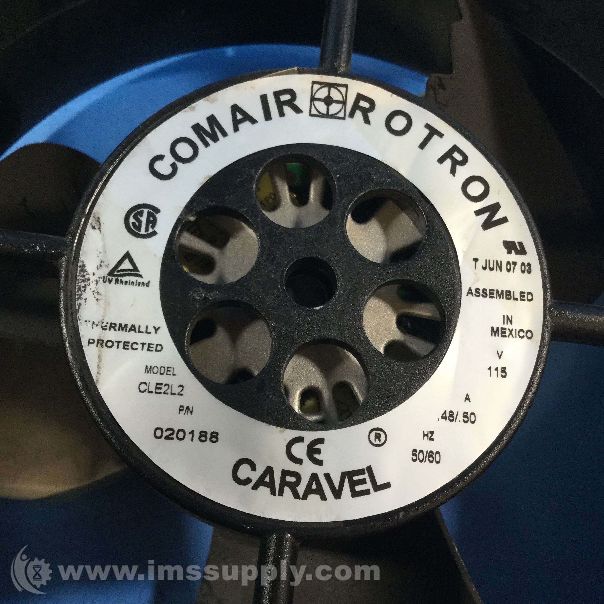 Comair Rotron CLE2L2 AC Fan 115VAC 60Hz - IMS Supply