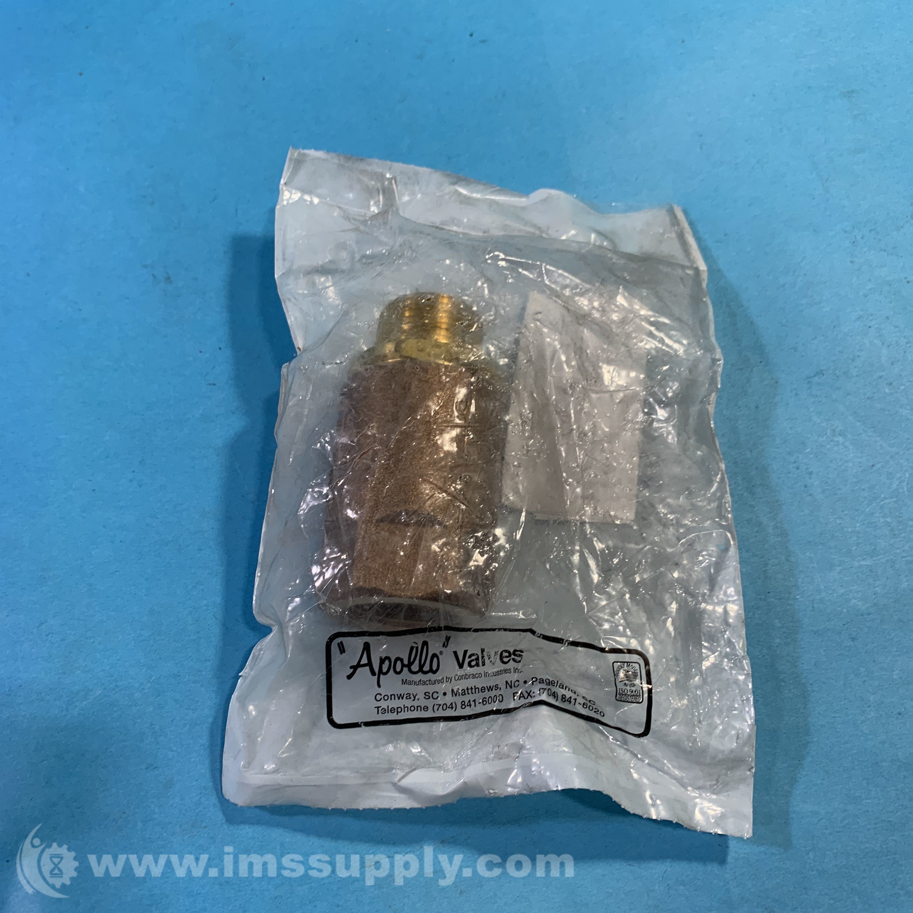 Apollo 61-205-01 1 In-line Ball Cone Check Valve - IMS Supply