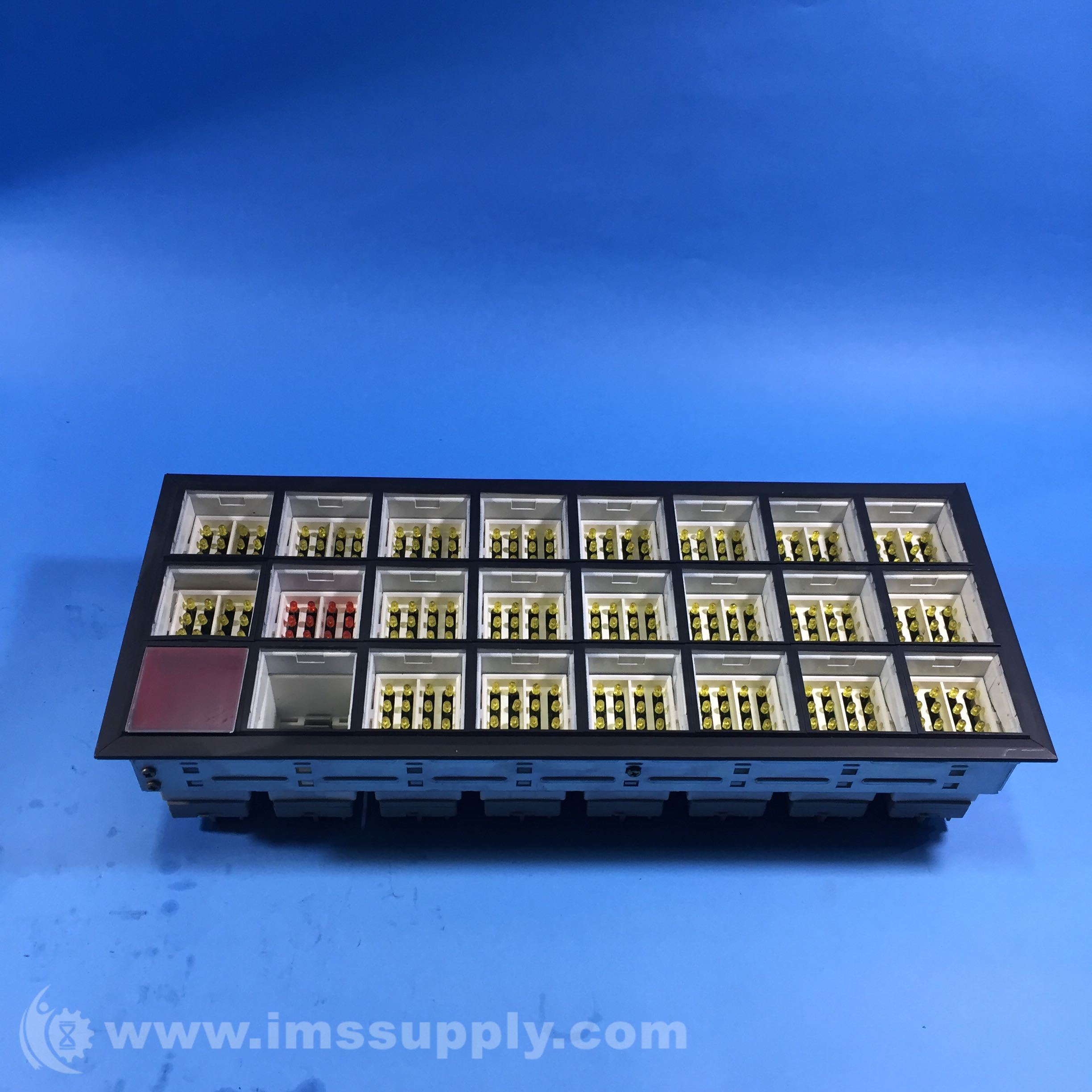 Idec SLC 40N-0314-DD2-FB-WHITE Panel Mount Annunciator - IMS Supply