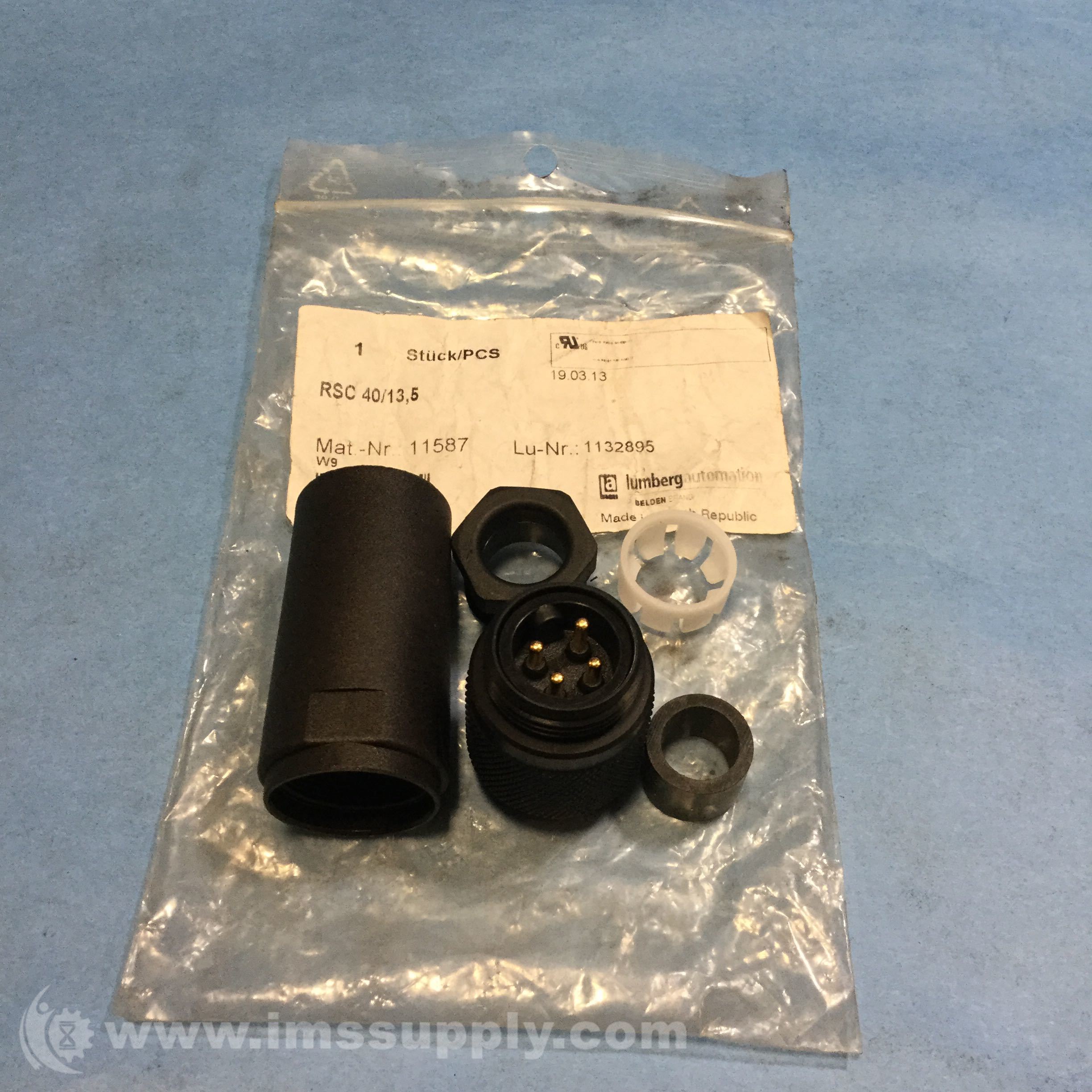 Lumberg RSC 40/13,5 Micro Field Attachable Connector - IMS Supply