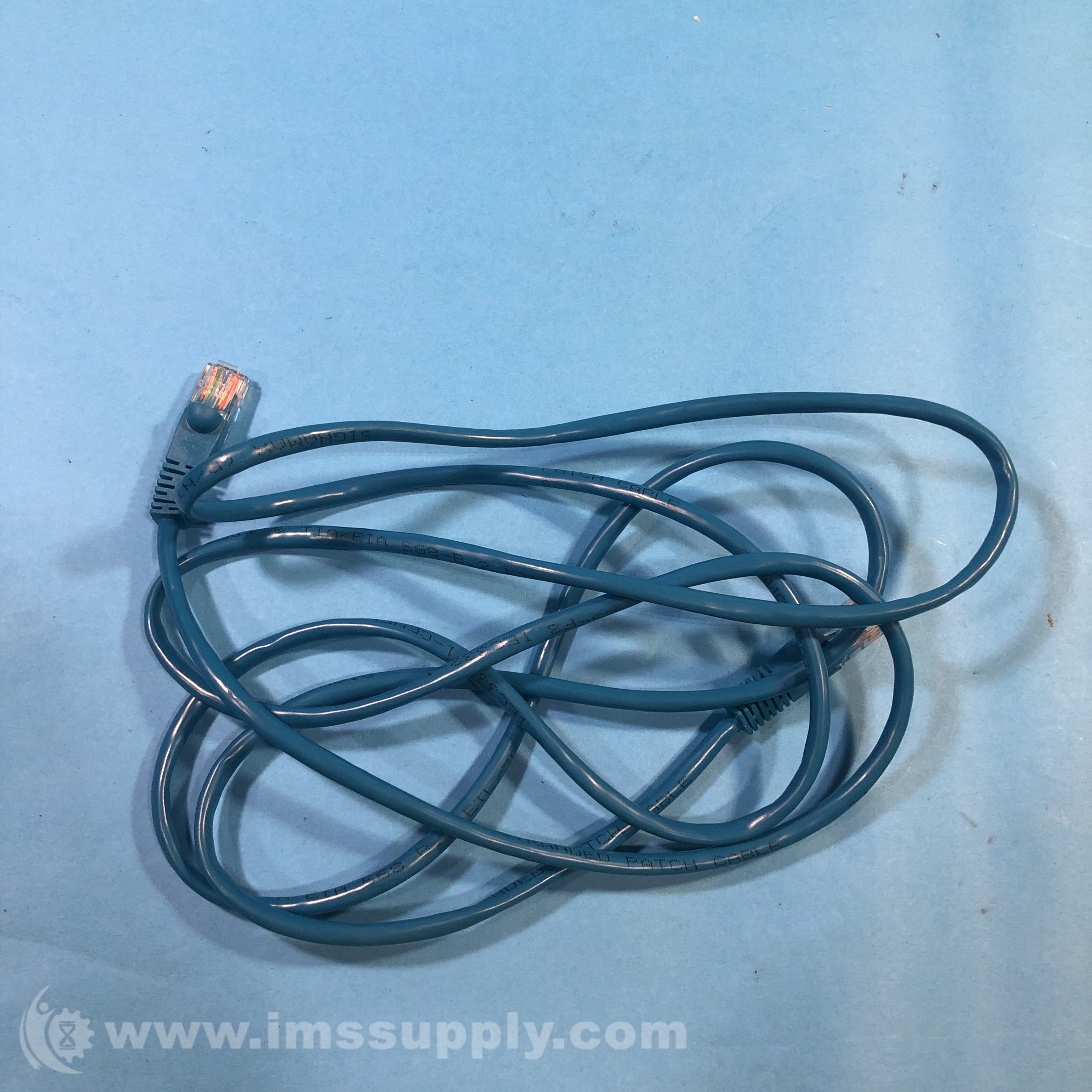 Signamax BC5E-4ST Ethernet Crossover Patch Cable 24AWG CAT.5 - IMS Supply