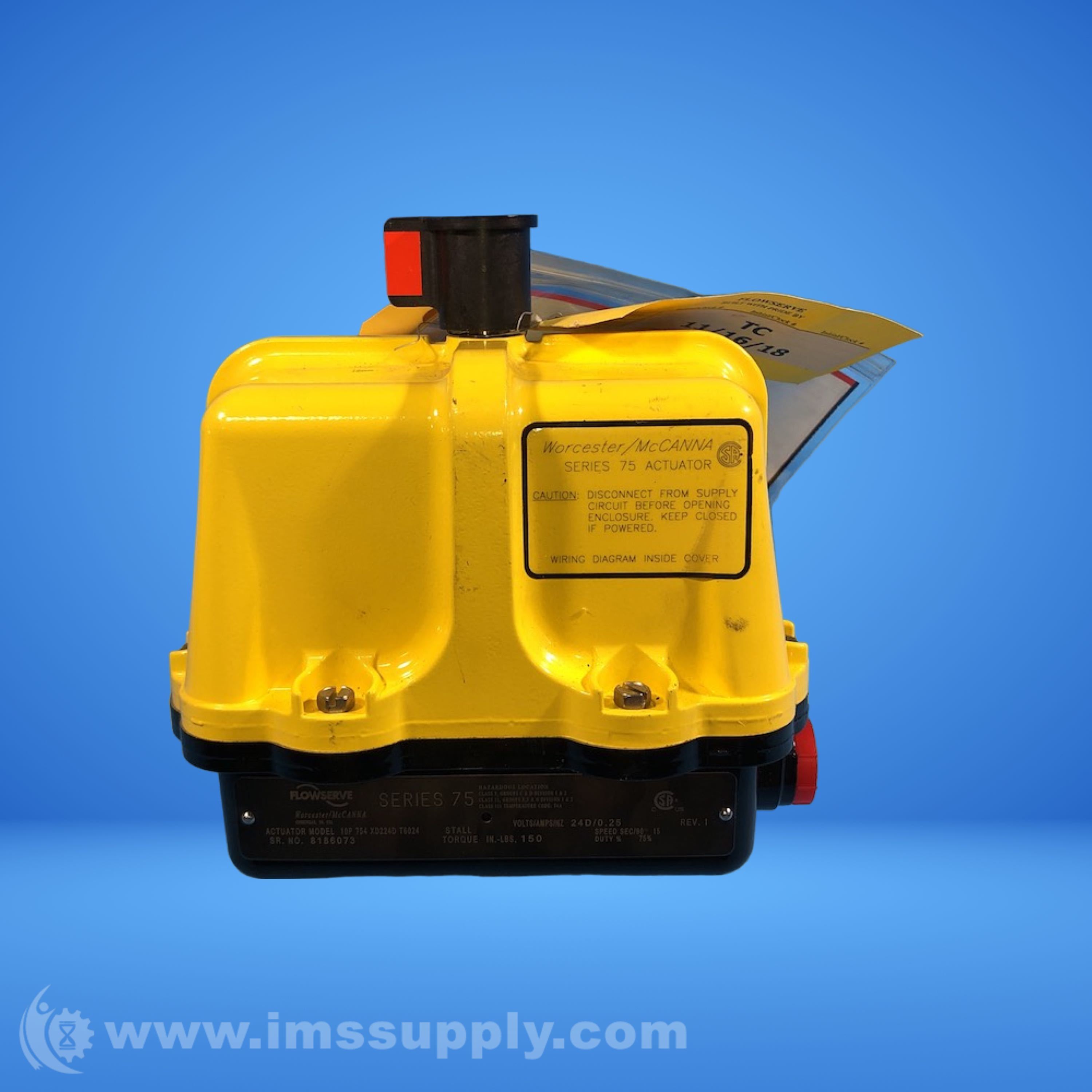 Flowserve 10P 754 XD224D T6024 Actuator - IMS Supply