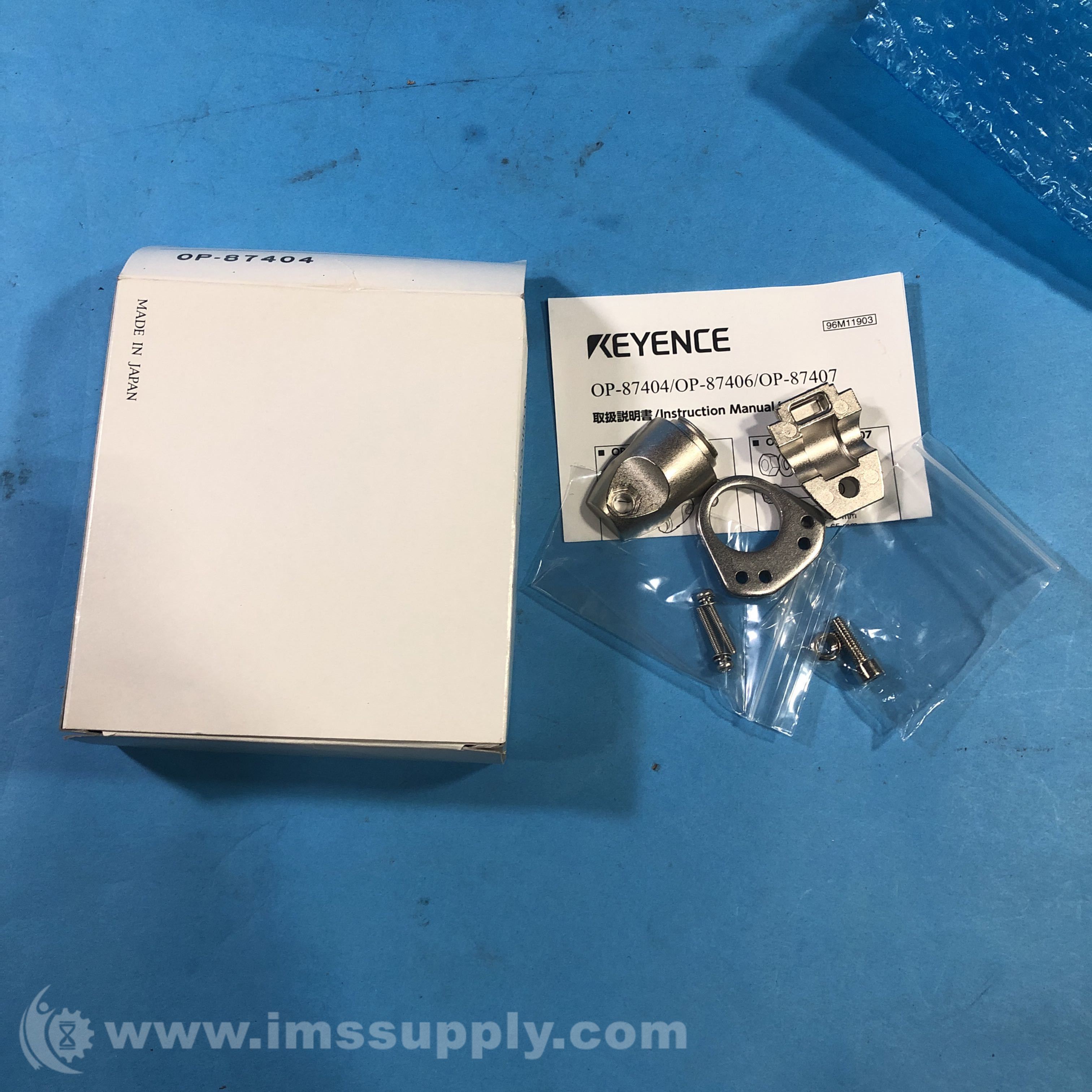 Keyence OP-87404 Adjustable Mounting Bracket - IMS Supply