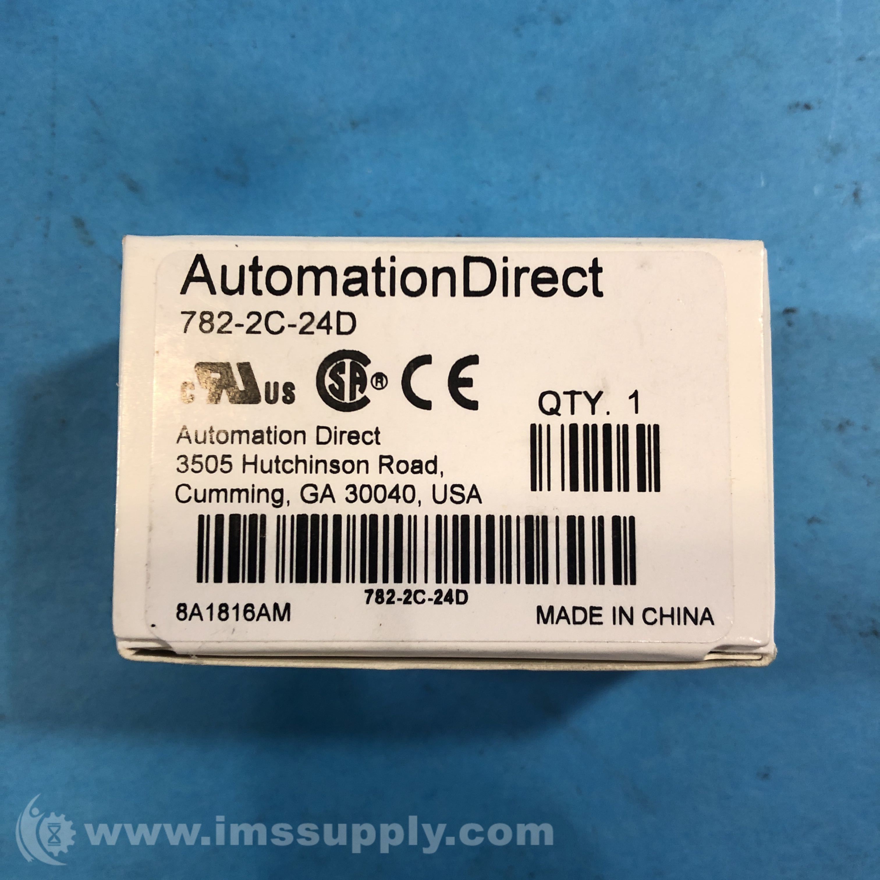 Automation Direct 782-2C-24D Ice Cube Control Relay - IMS Supply