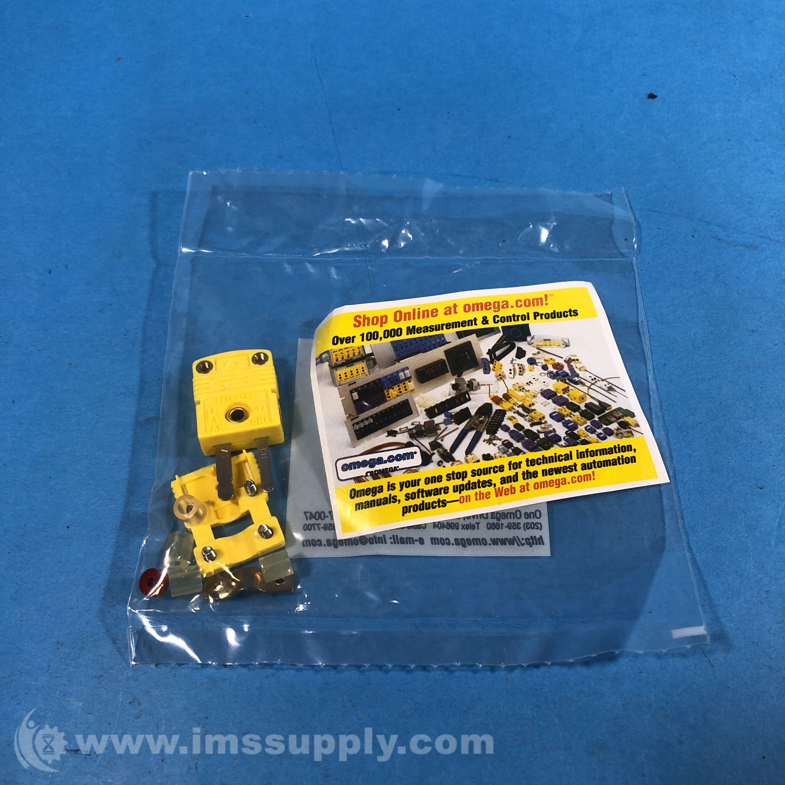 Omega SMPW-CC-K-M Miniature Thermocouple Connector - IMS Supply