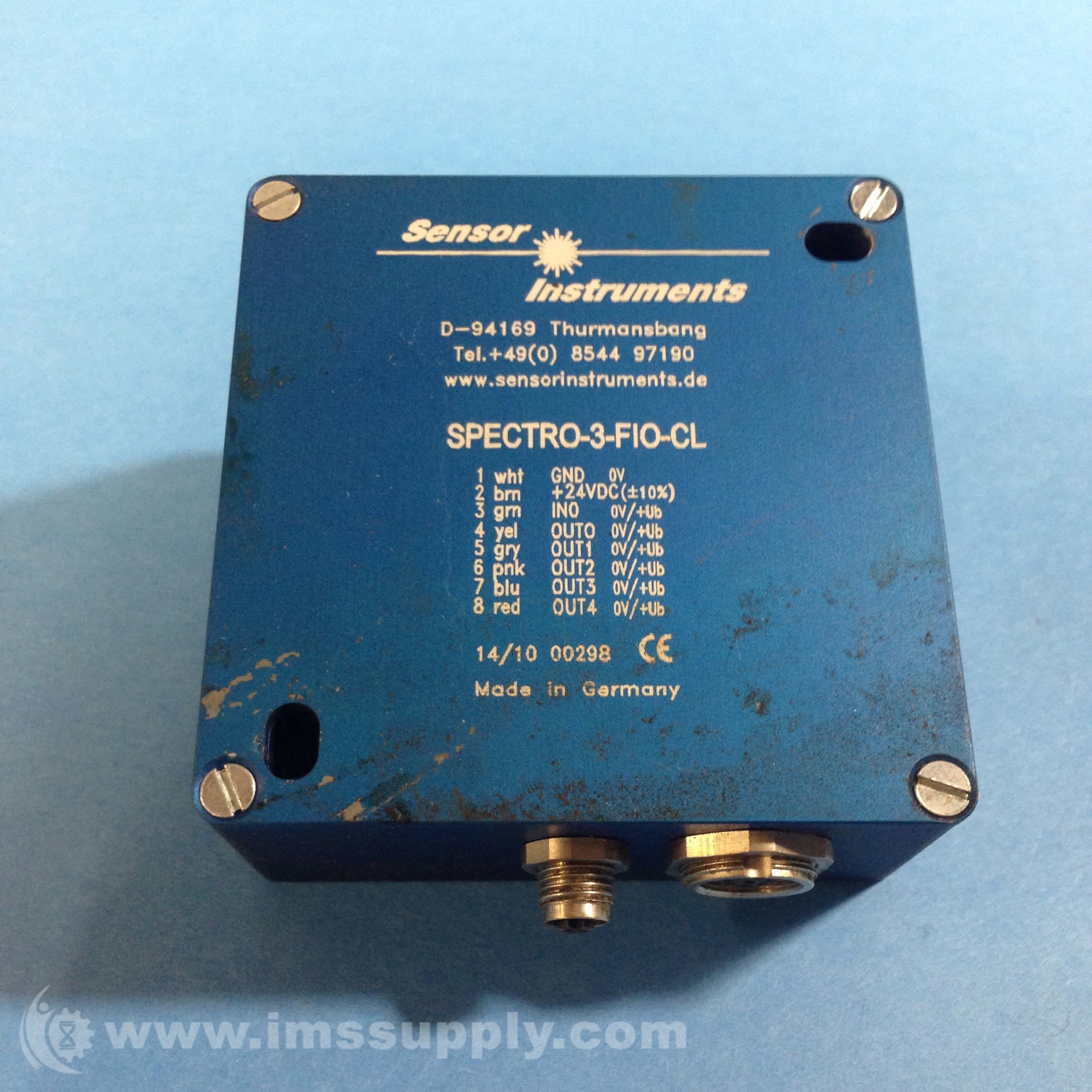 Sensor Instruments SPECTRO-3-FIO-CL True Color Sensor - IMS Supply