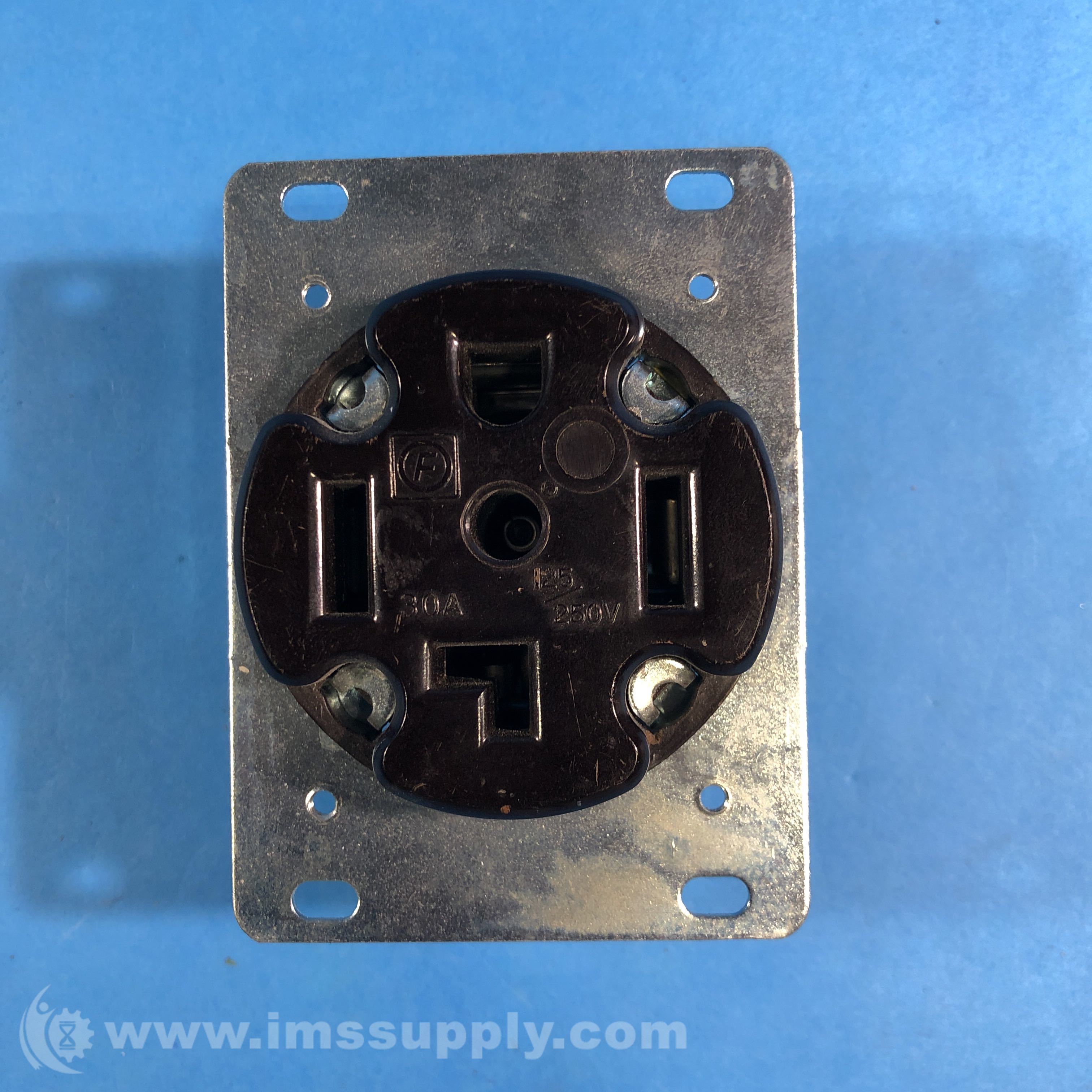 Leviton AL-CU 4-Wire Power Receptacle Outlet, 30A, 250V - IMS Supply