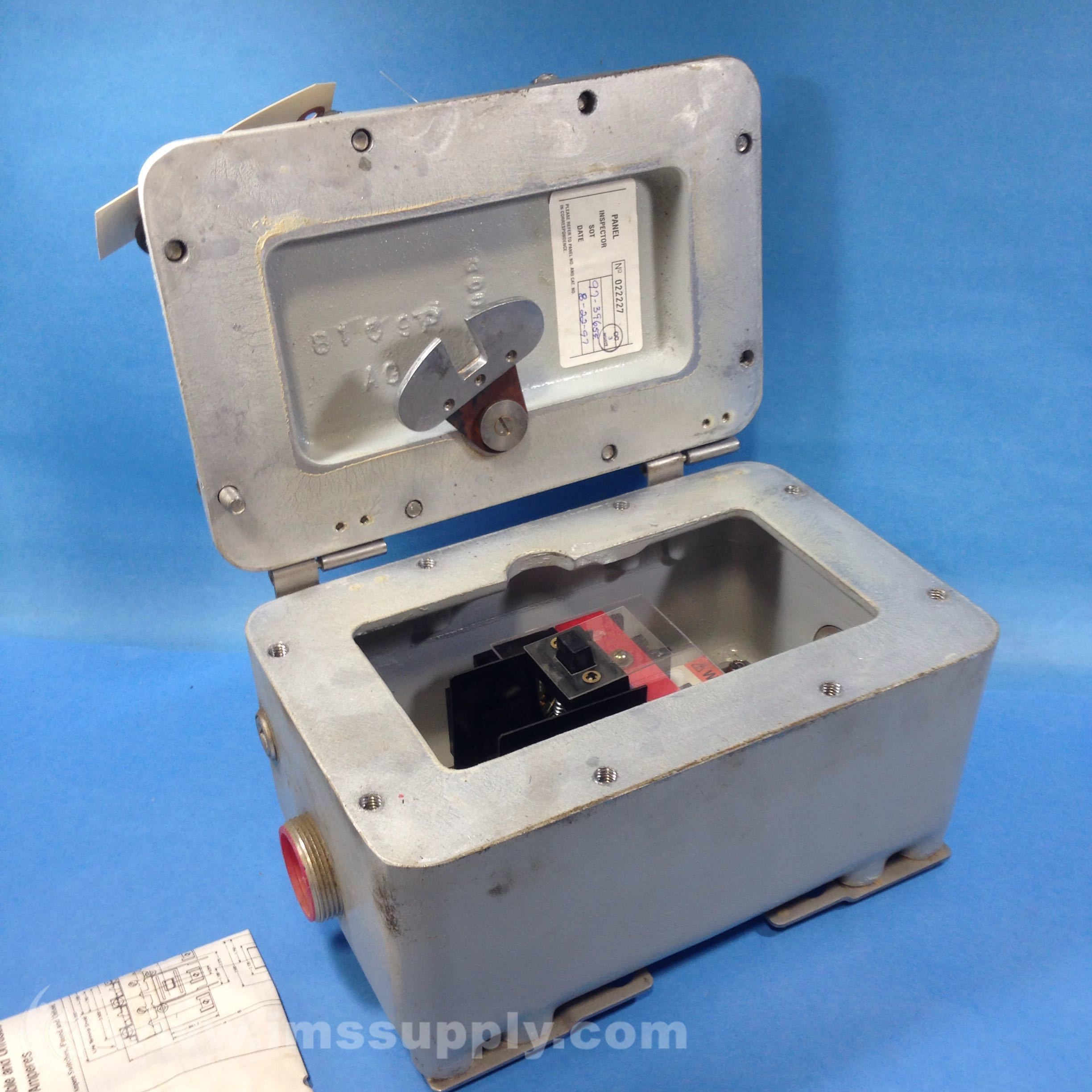 Appleton EDS-3036 30 Amp 600 VAC Disconnect Switch - IMS Supply