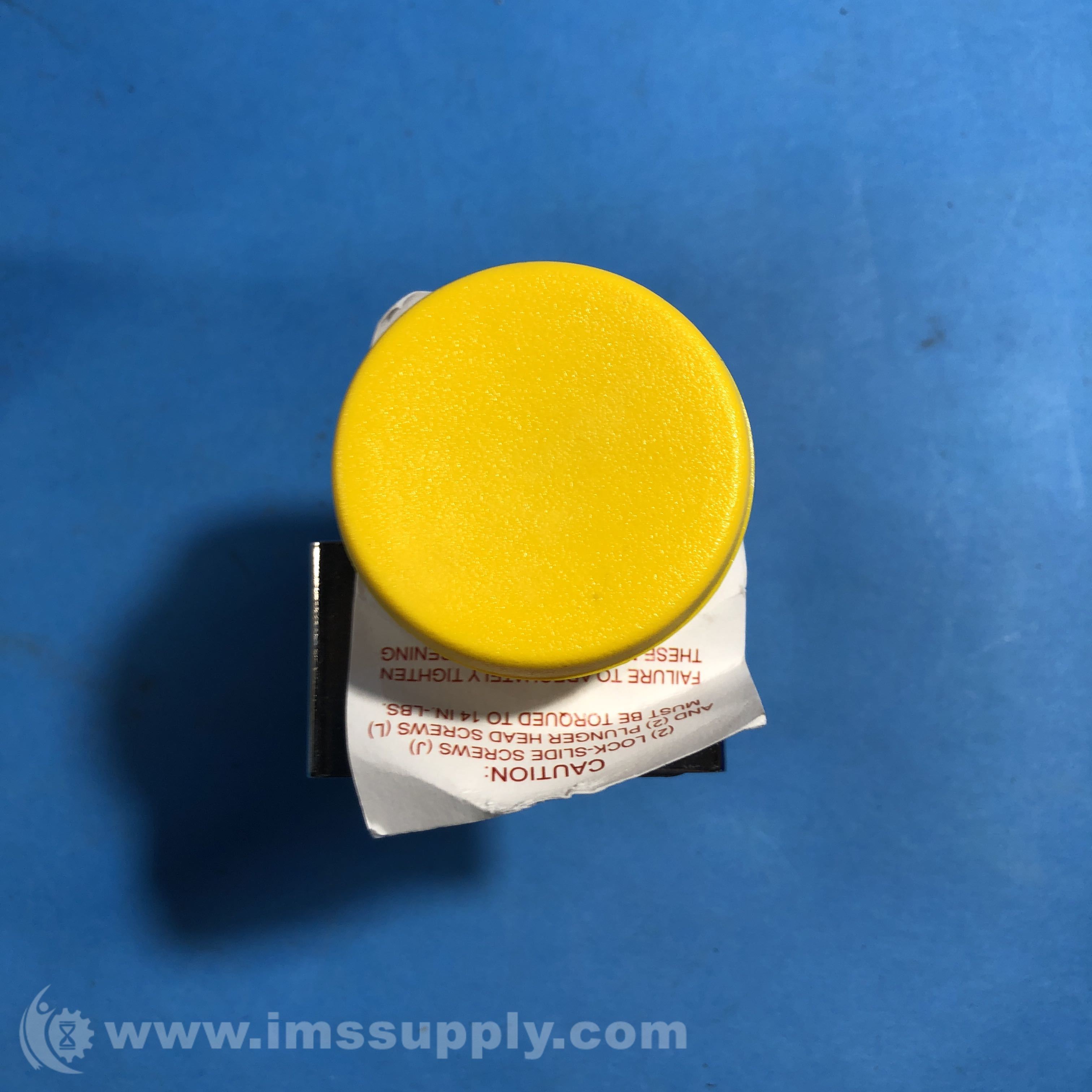 Rees 40102-124 30.5mm Yello Heavy Duty Push Button - IMS Supply