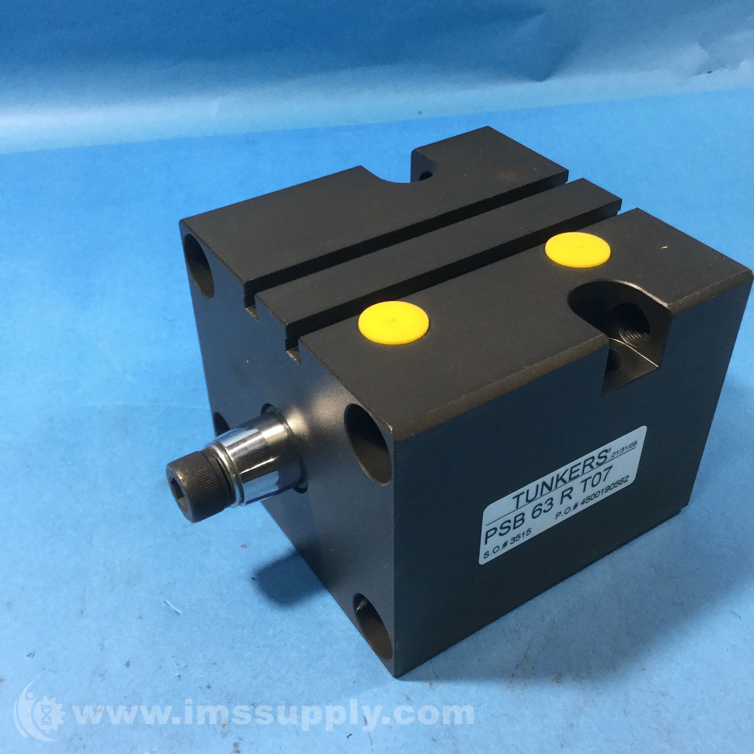 Tunkers PSB 63 R T07 Pneumatic Swivel Clamp Block - IMS Supply