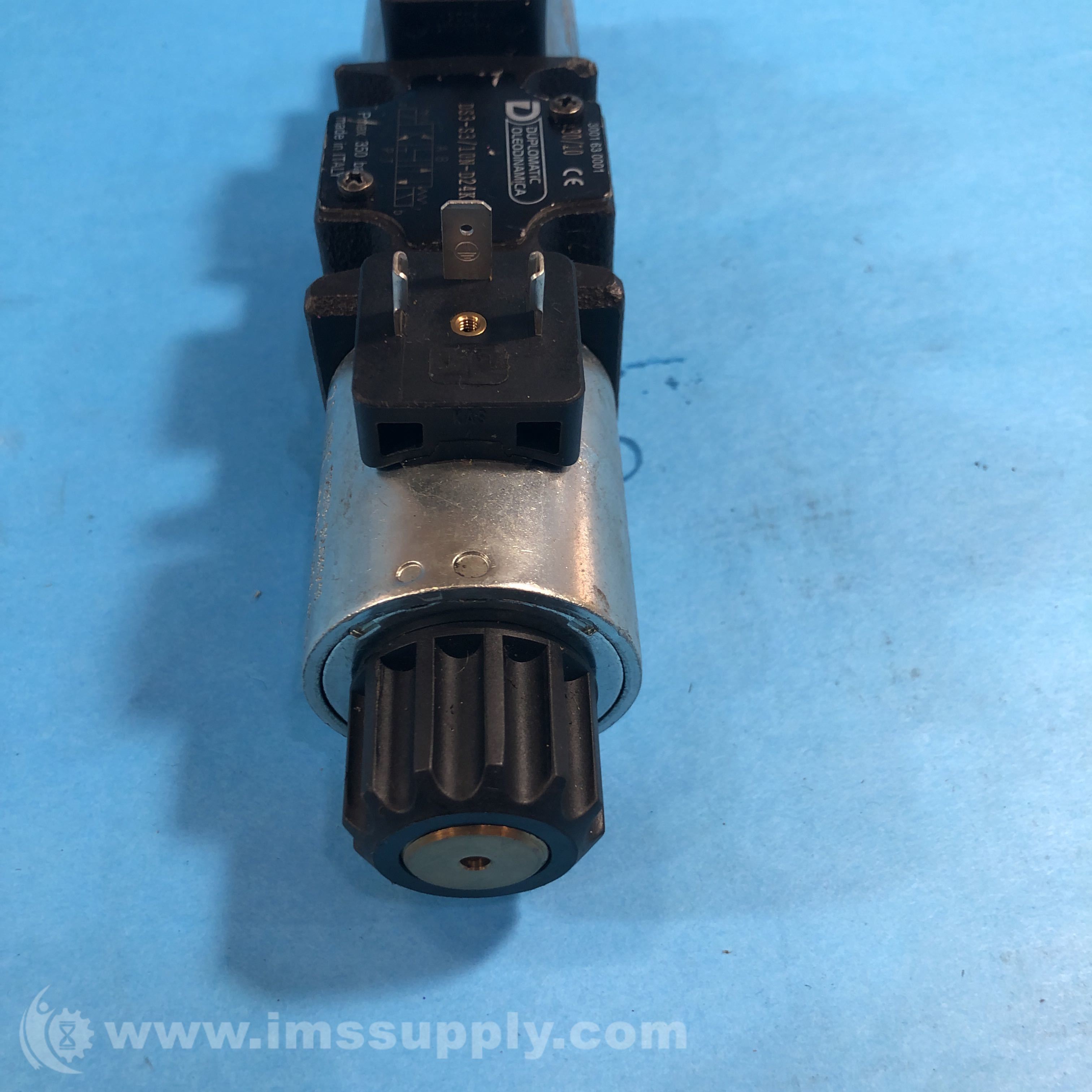 Duplomatic DS3-S3/10N-D24K1 Solenoid Valve Double Coil - IMS Supply