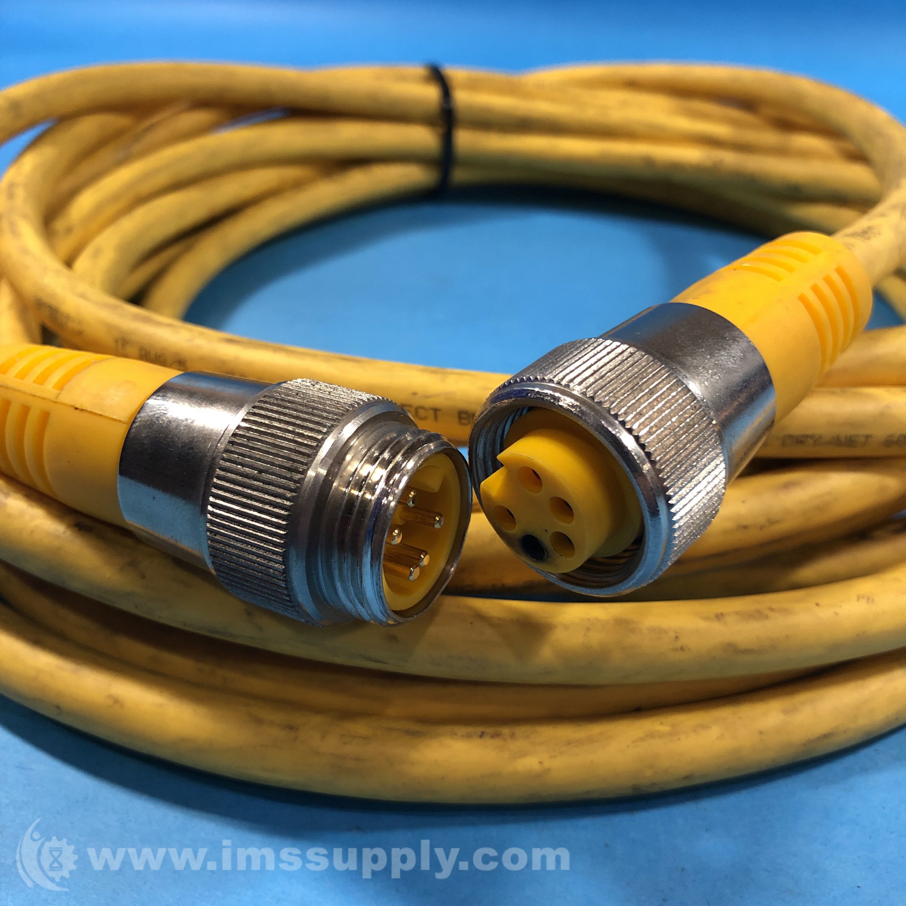 Turck 101551715 Connector Cable, 16AWG / 5 - IMS Supply