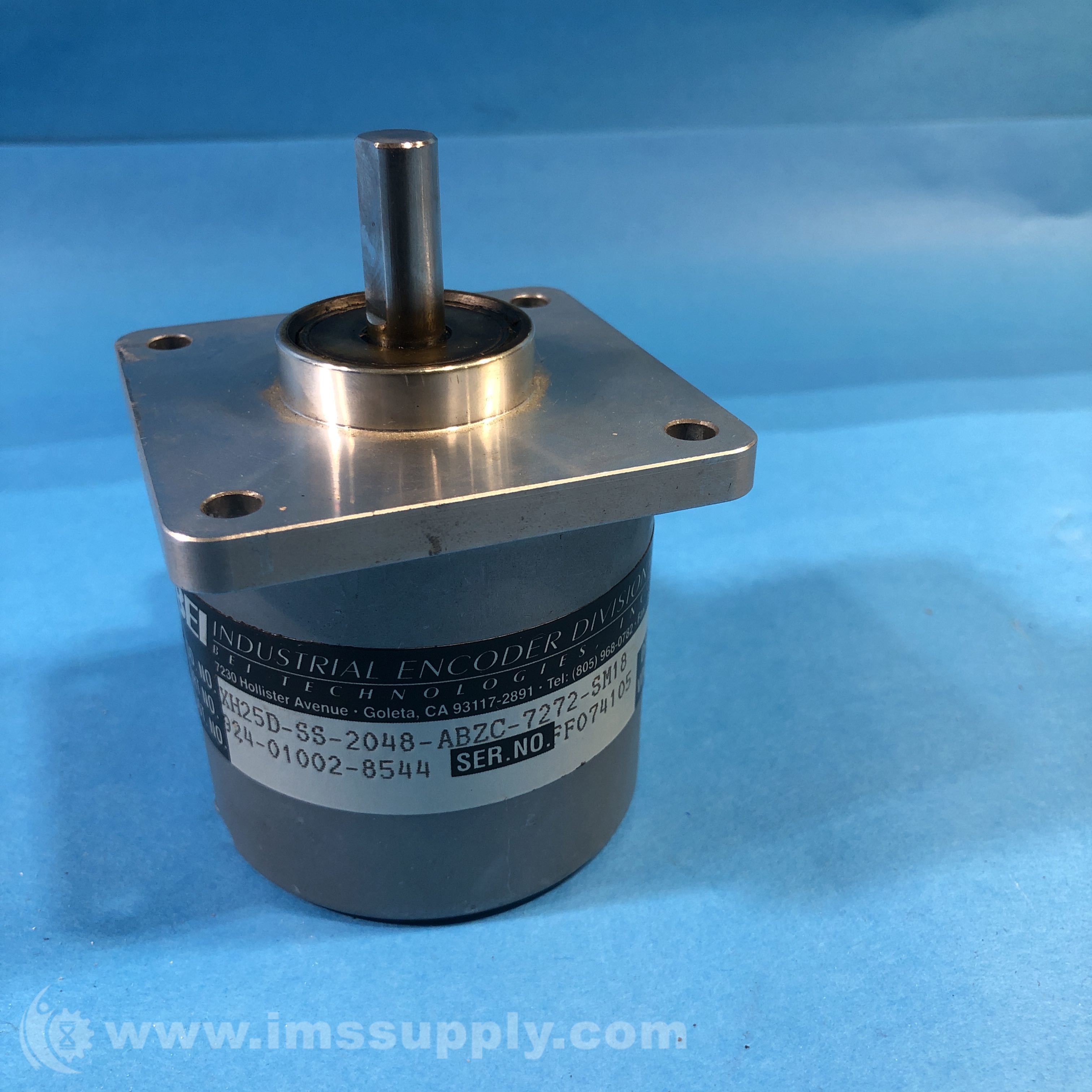 BEI Industrial Encoders XH25D-SS-2048-ABZC-7272-SM18 Encoder - IMS Supply
