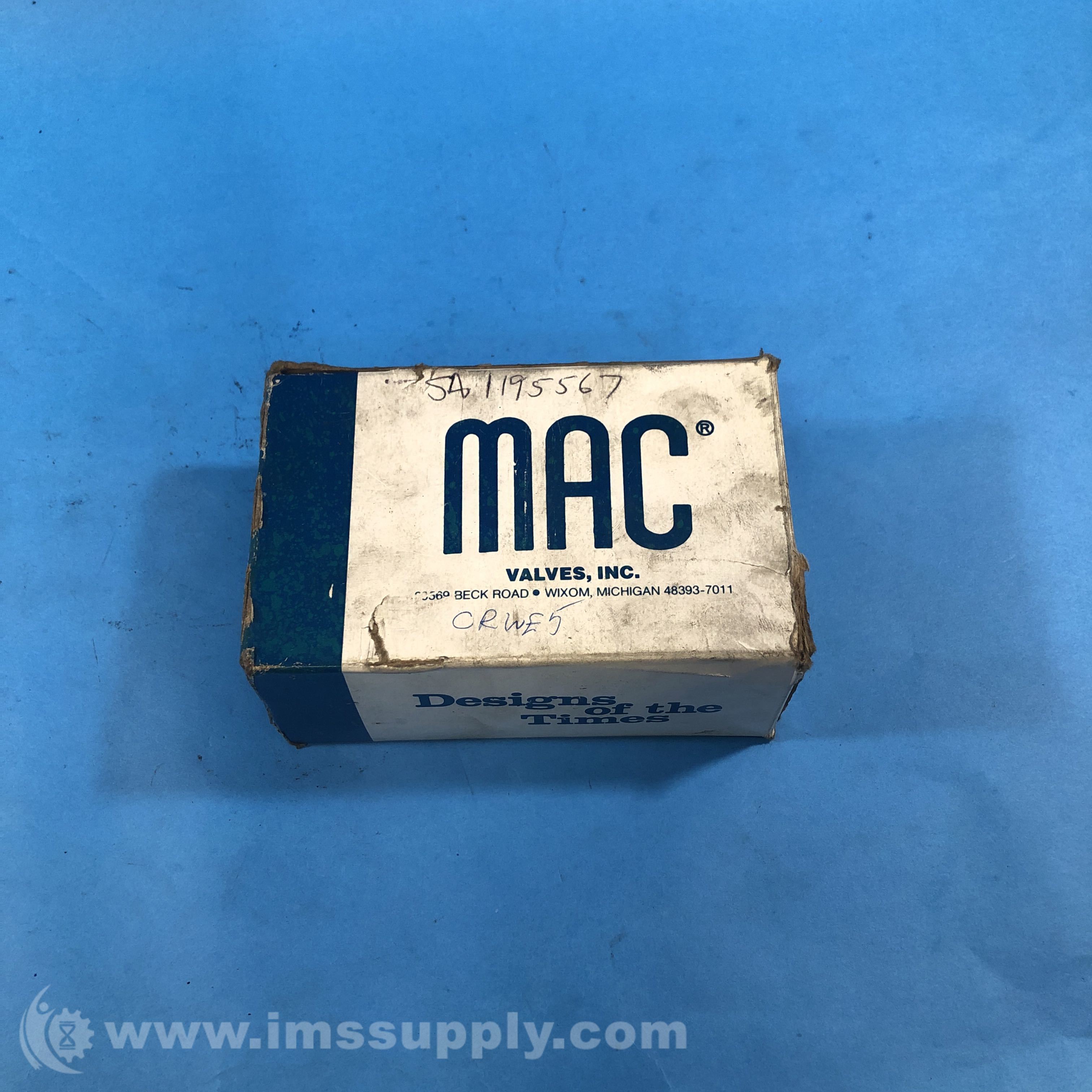 MAC 6242C-241-RA Solenoid Valve - IMS Supply