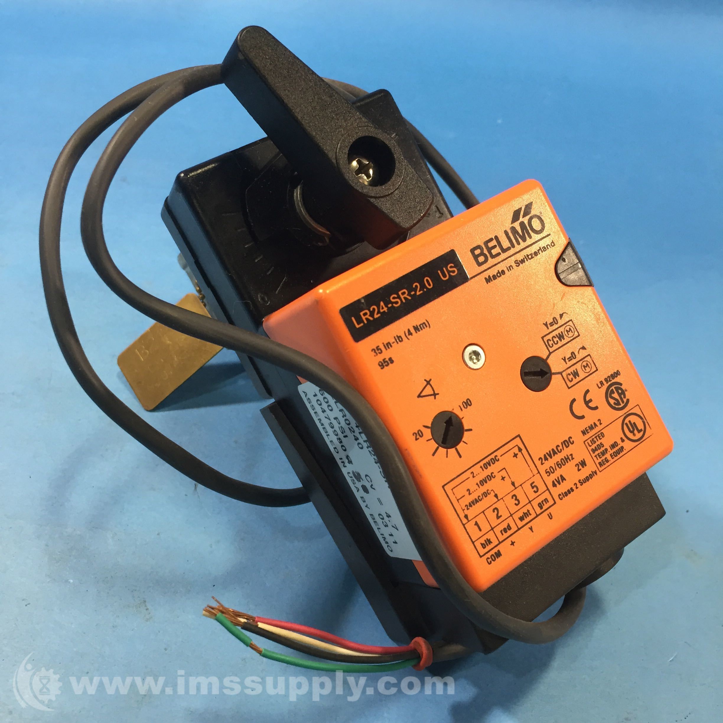 Belimo LR24-SR-2.0 US Non-Spring Return Valve Actuator - IMS Supply