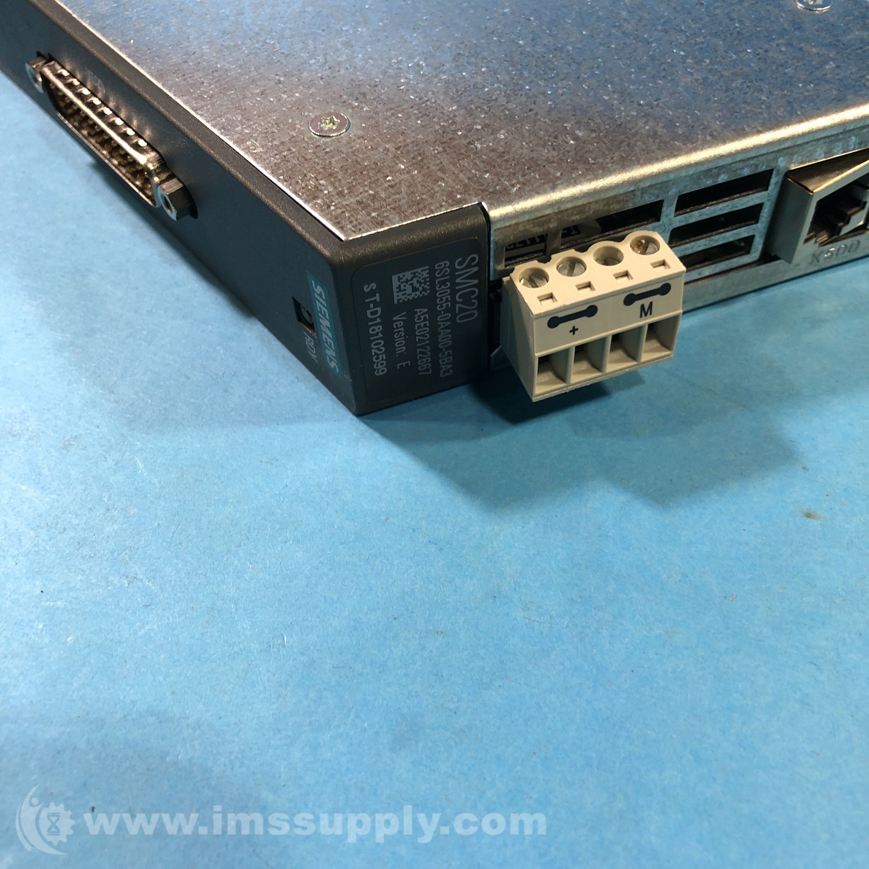 Siemens 6SL3055-0AA00-5BA3 SINAMICS S120 Sensor Module SMC20 - IMS Supply