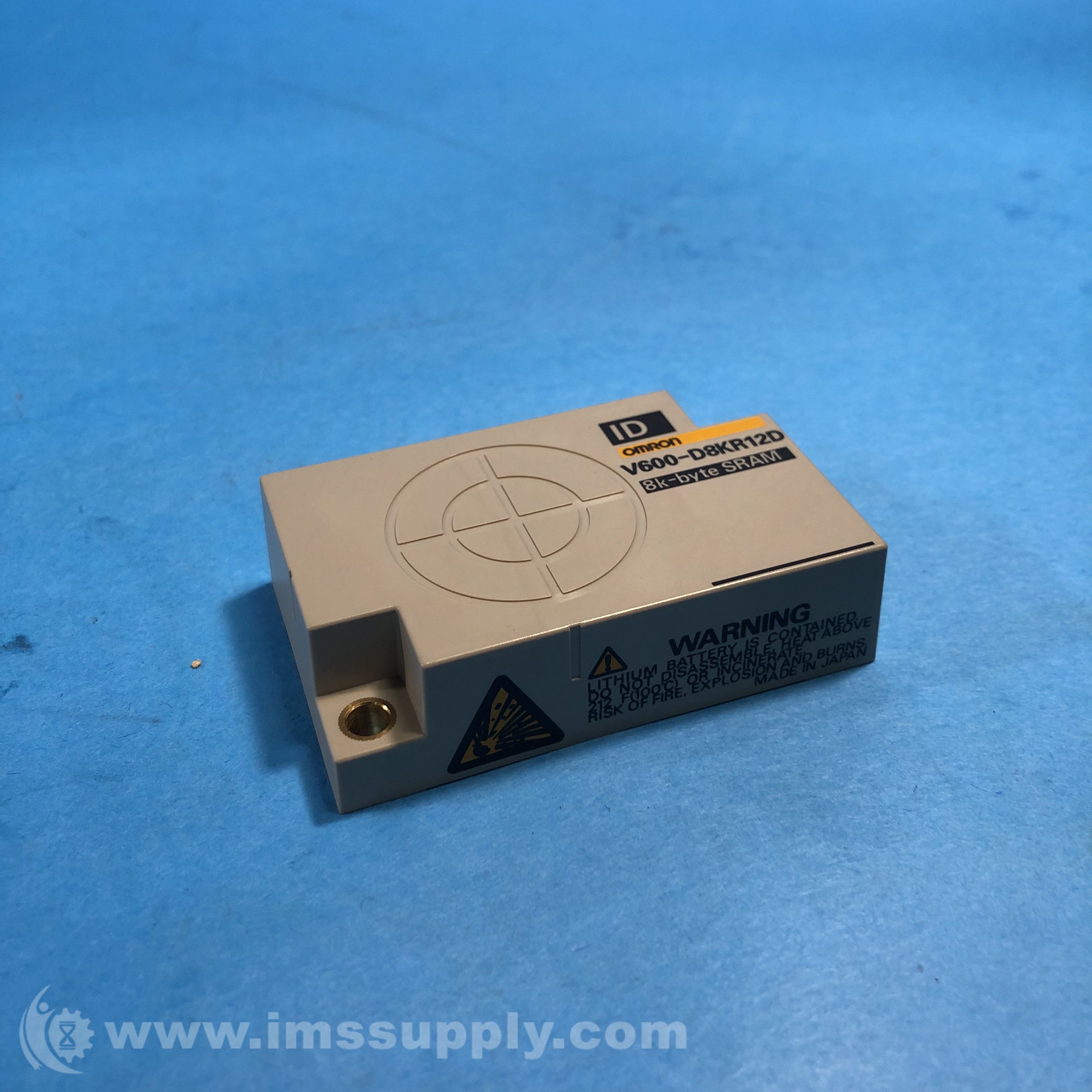 Omron V600-D8KR12D 8K Byte SRAM RFID TAG - IMS Supply