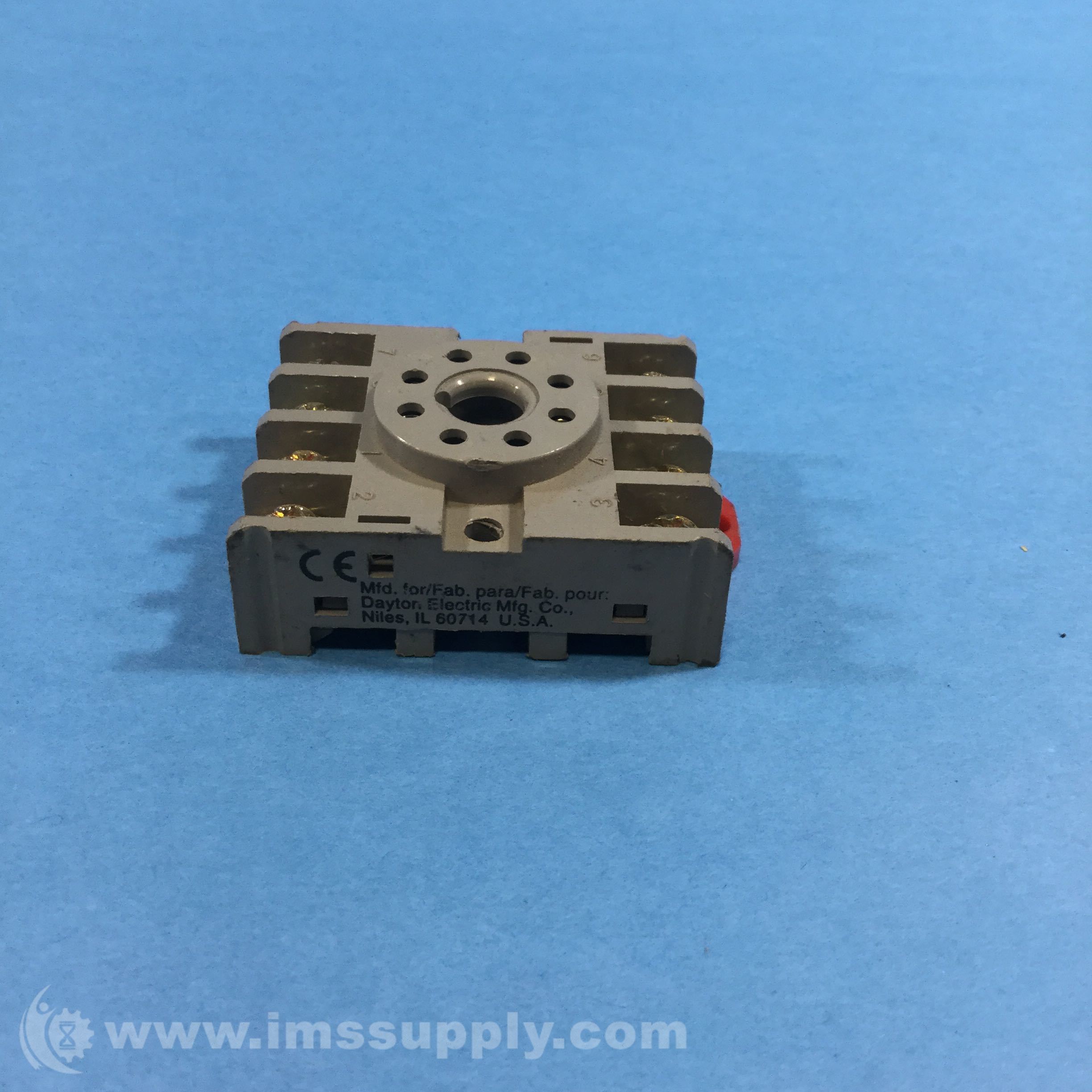 Dayton 5X852-M Relay Socket, 300V, 15AMP - IMS Supply