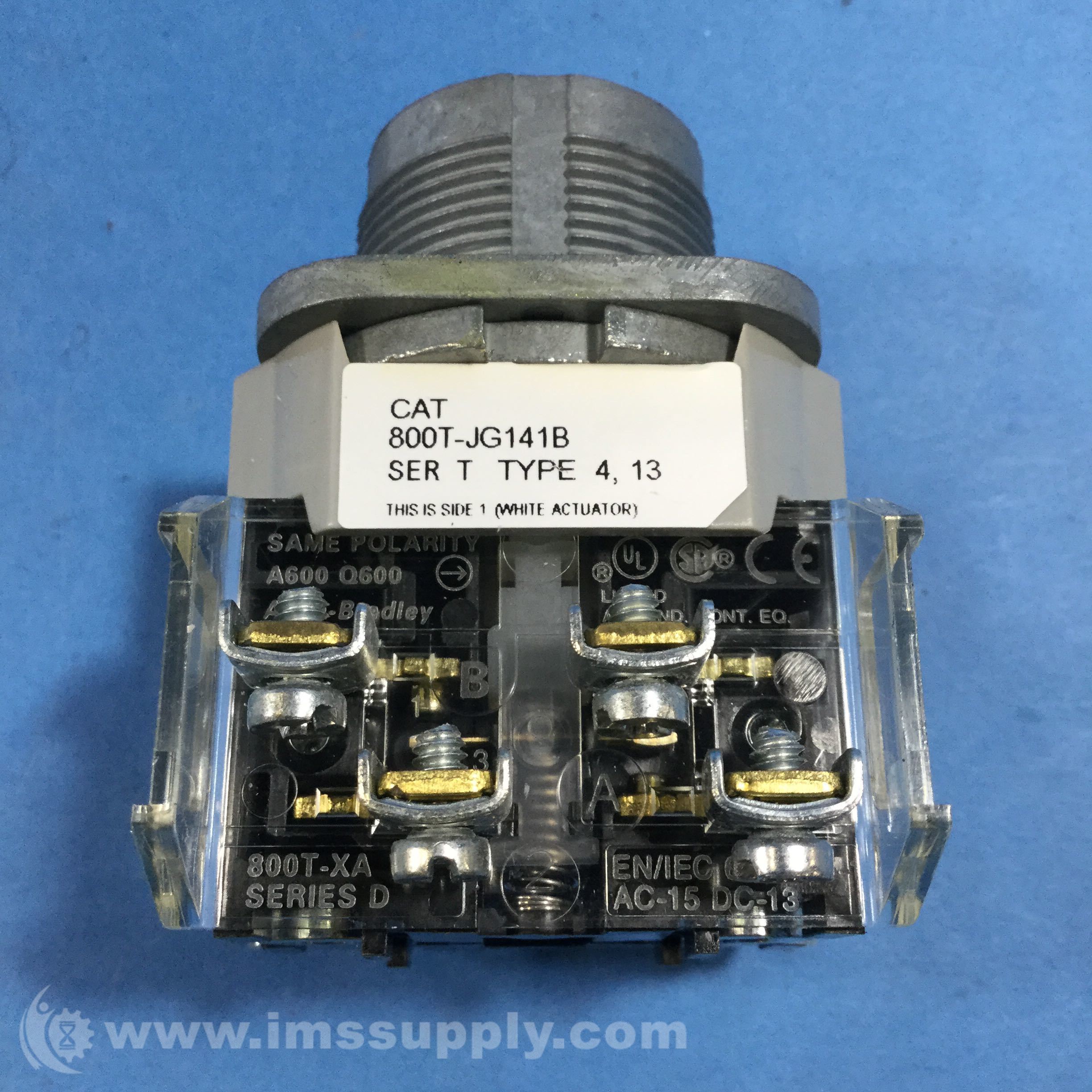 Allen Bradley 800T-JG141B Selector Switch 3-Position - IMS Supply