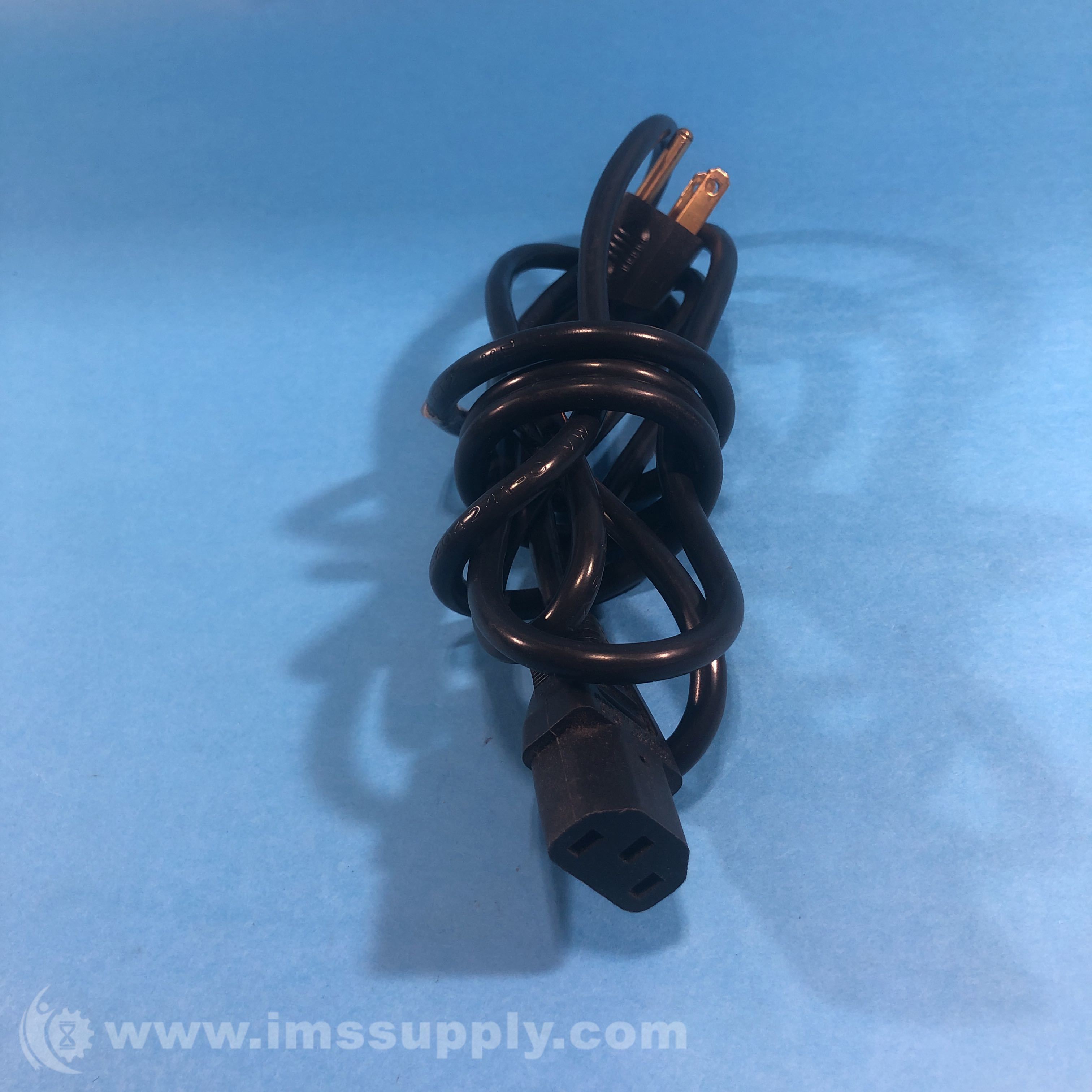 Volex M1625 Black Power Cord, 10 Amp, 125V - IMS Supply