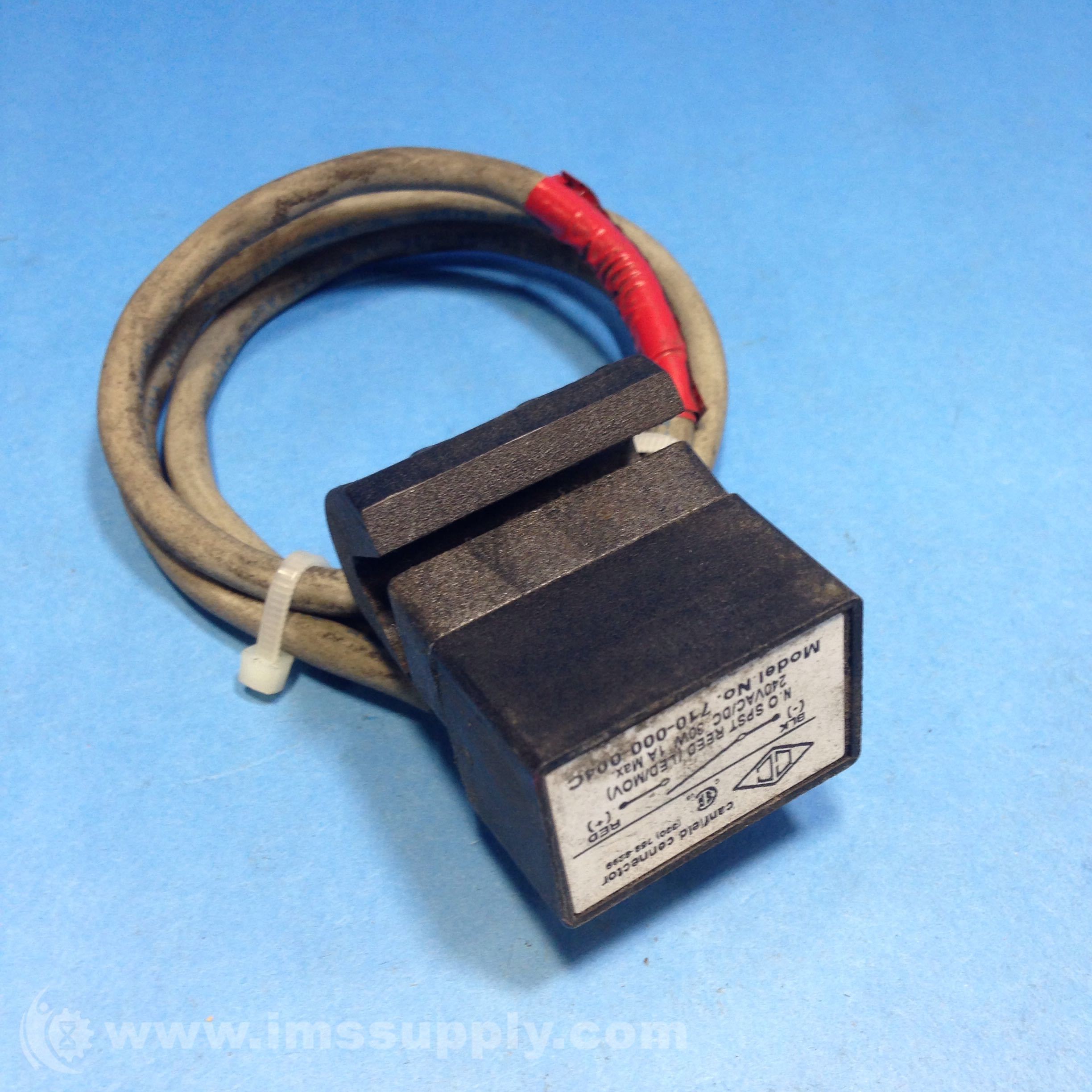 Canfield 710-000-004C Connector Reed Switch Sensor 24-240V - IMS Supply