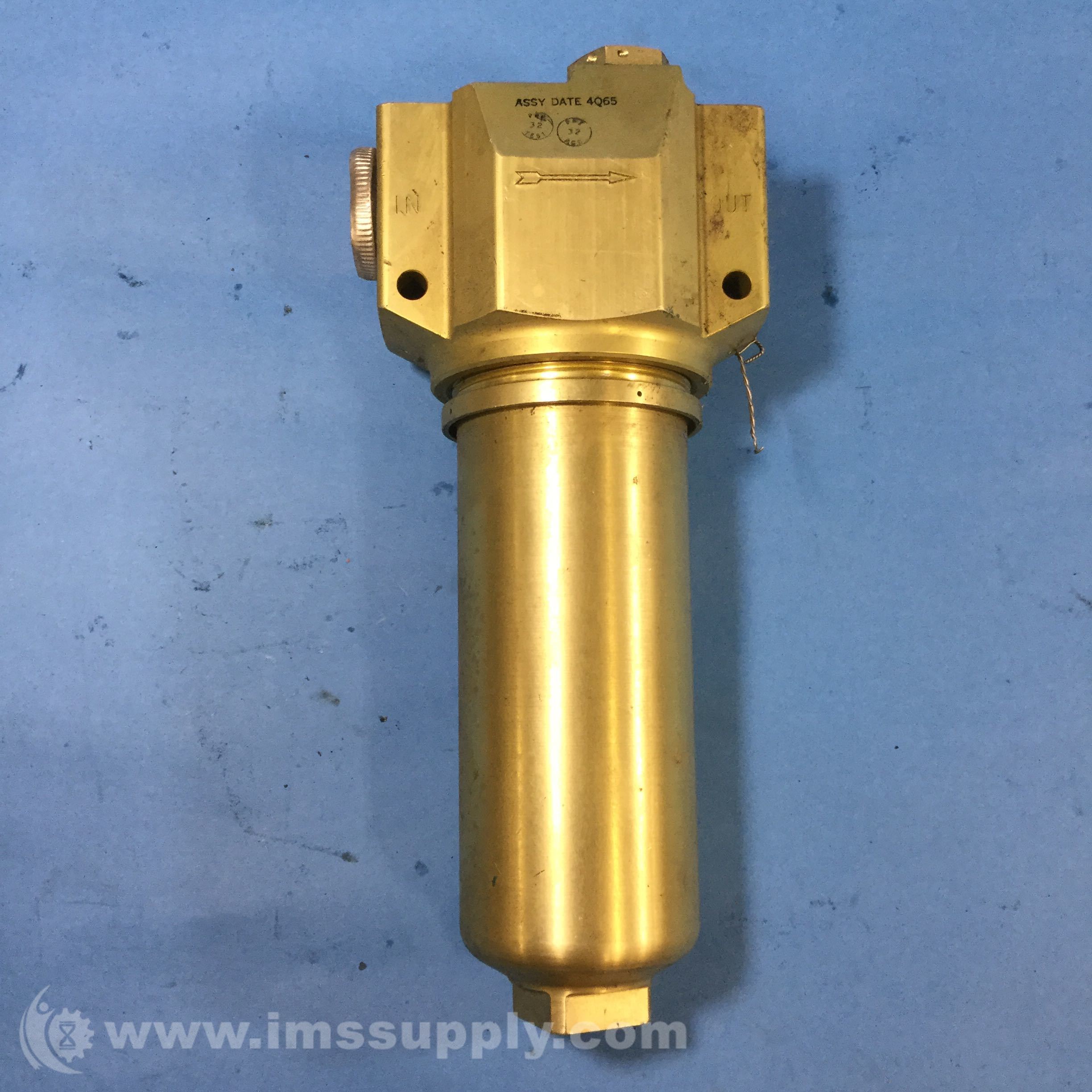 Clarcor Inc 52701 3000PSI Hydraulic Pressure Filter - IMS Supply