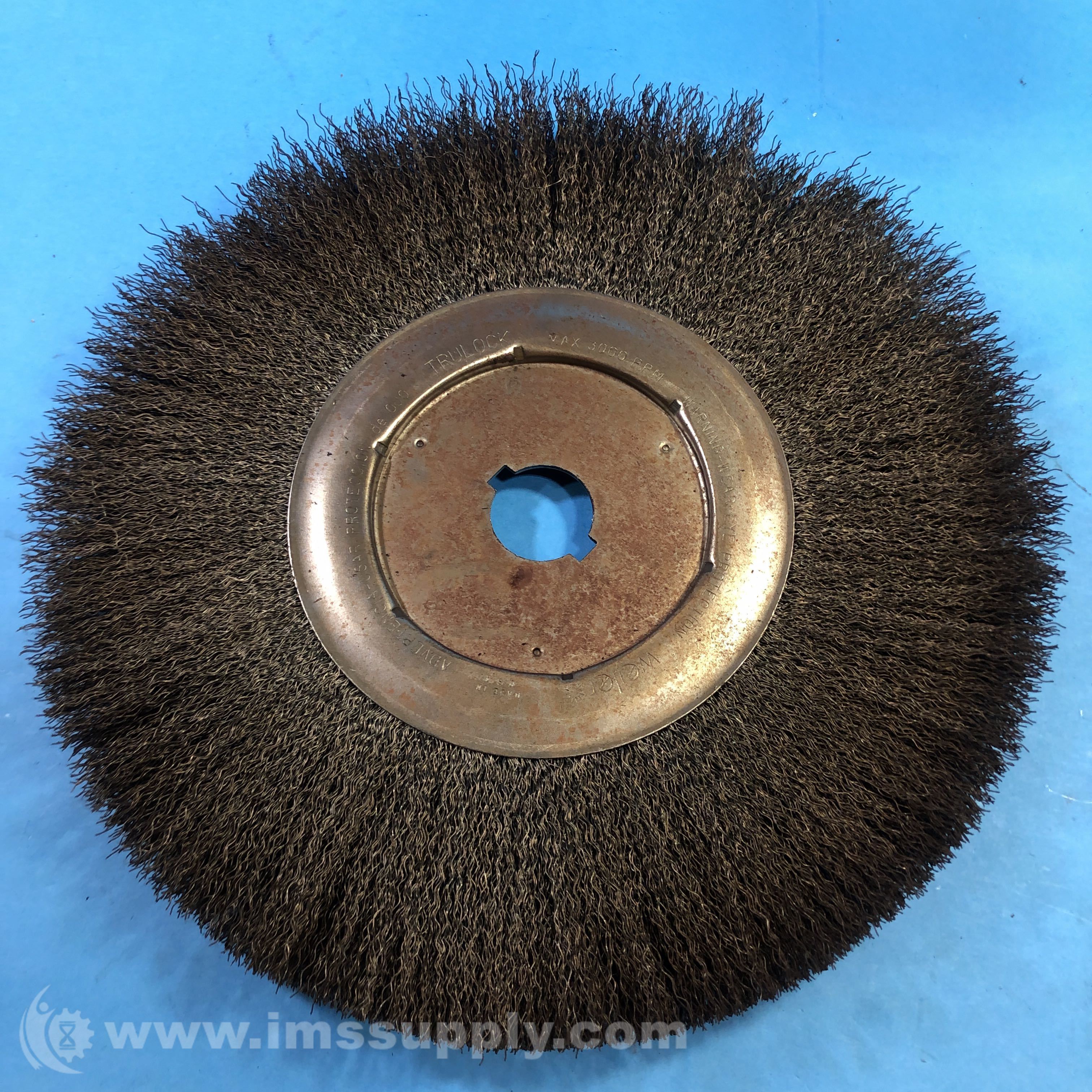 Weller Division Cooper Tools Crimed Wire Wheel, 3000 RPM, Trulock - IMS ...