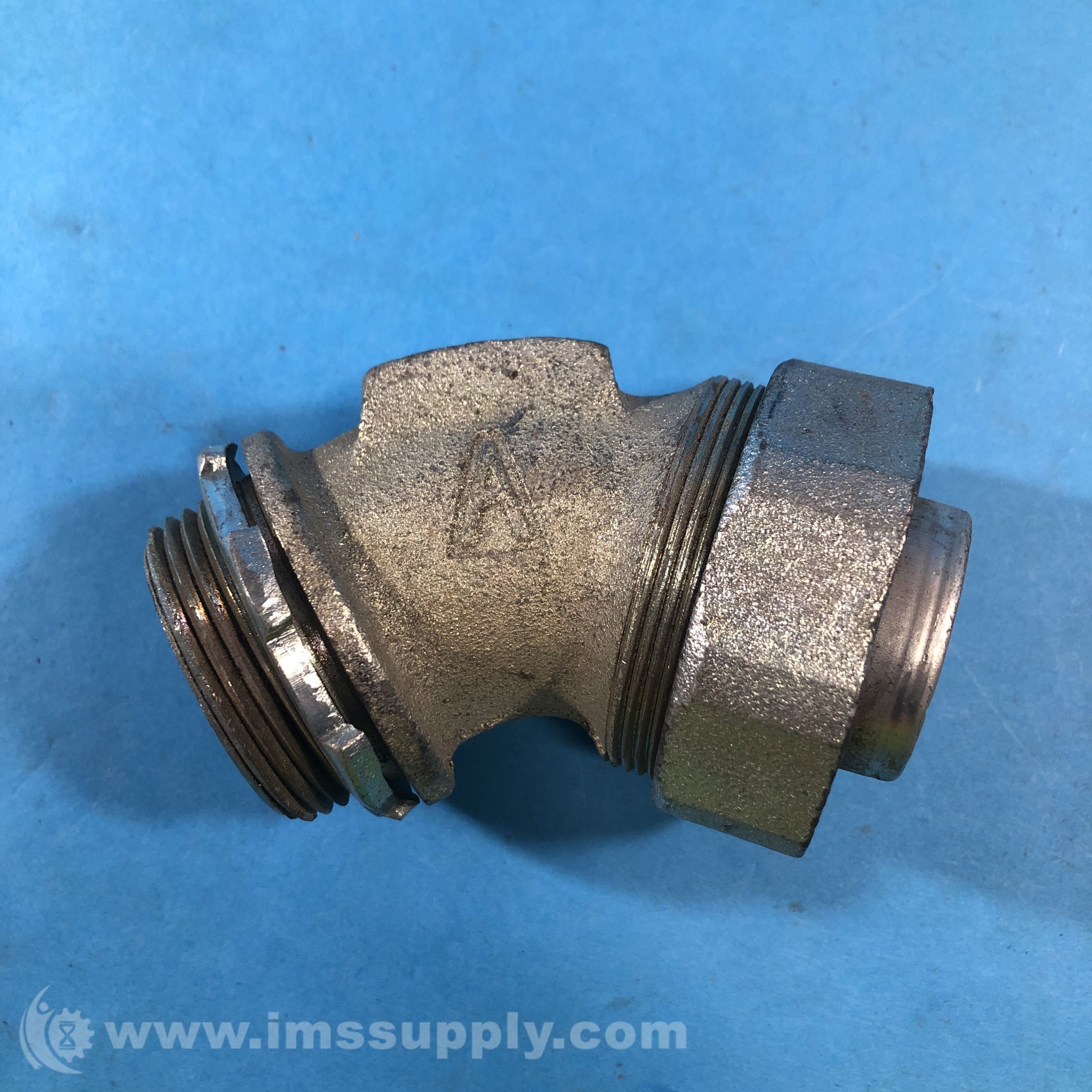 Appleton 1-1/4 ST 45 Degree Steel Conduit Fitting - IMS Supply