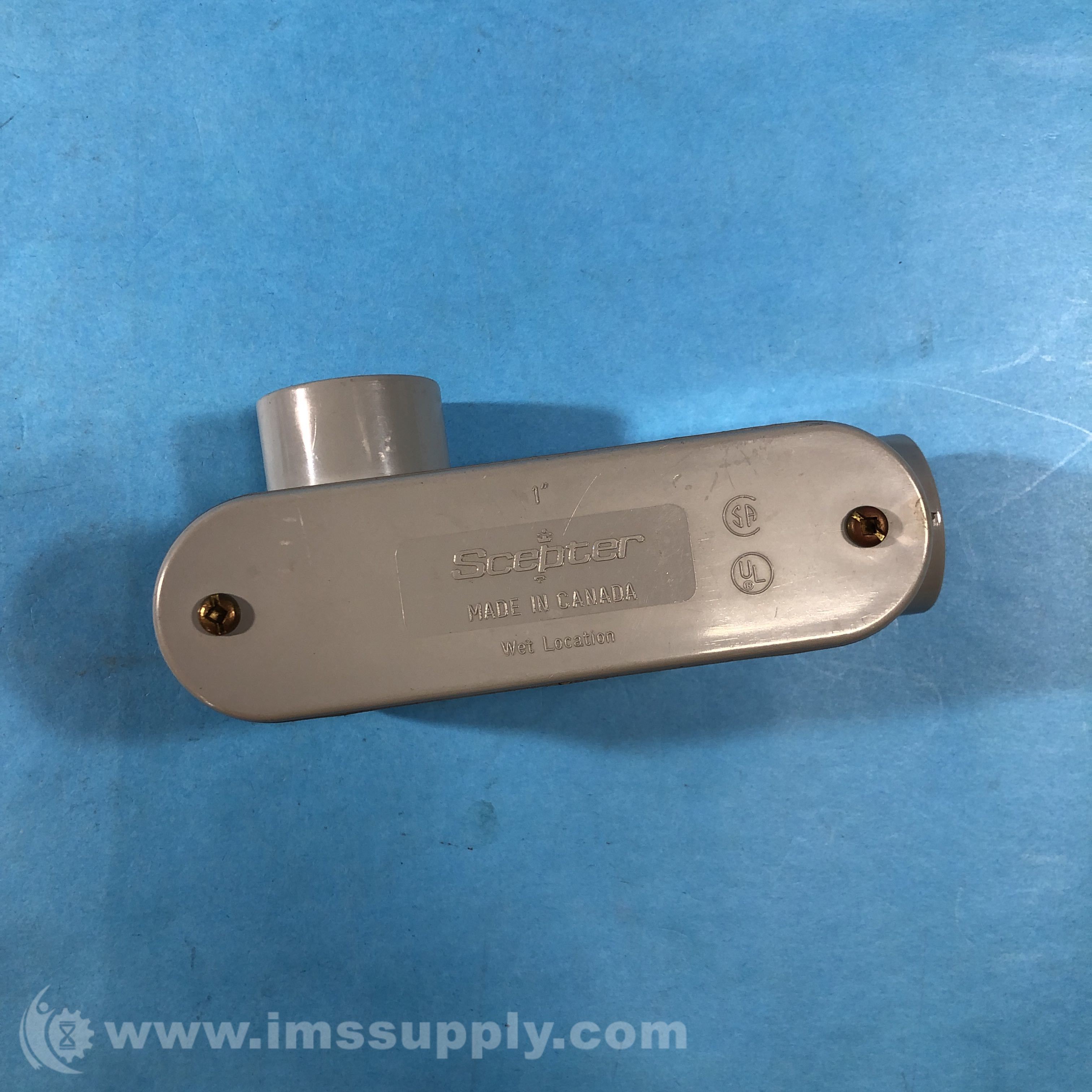 Scepter SLL 30S 1 in Conduit Fitting PVC Type-LL COnduit Access B - IMS ...