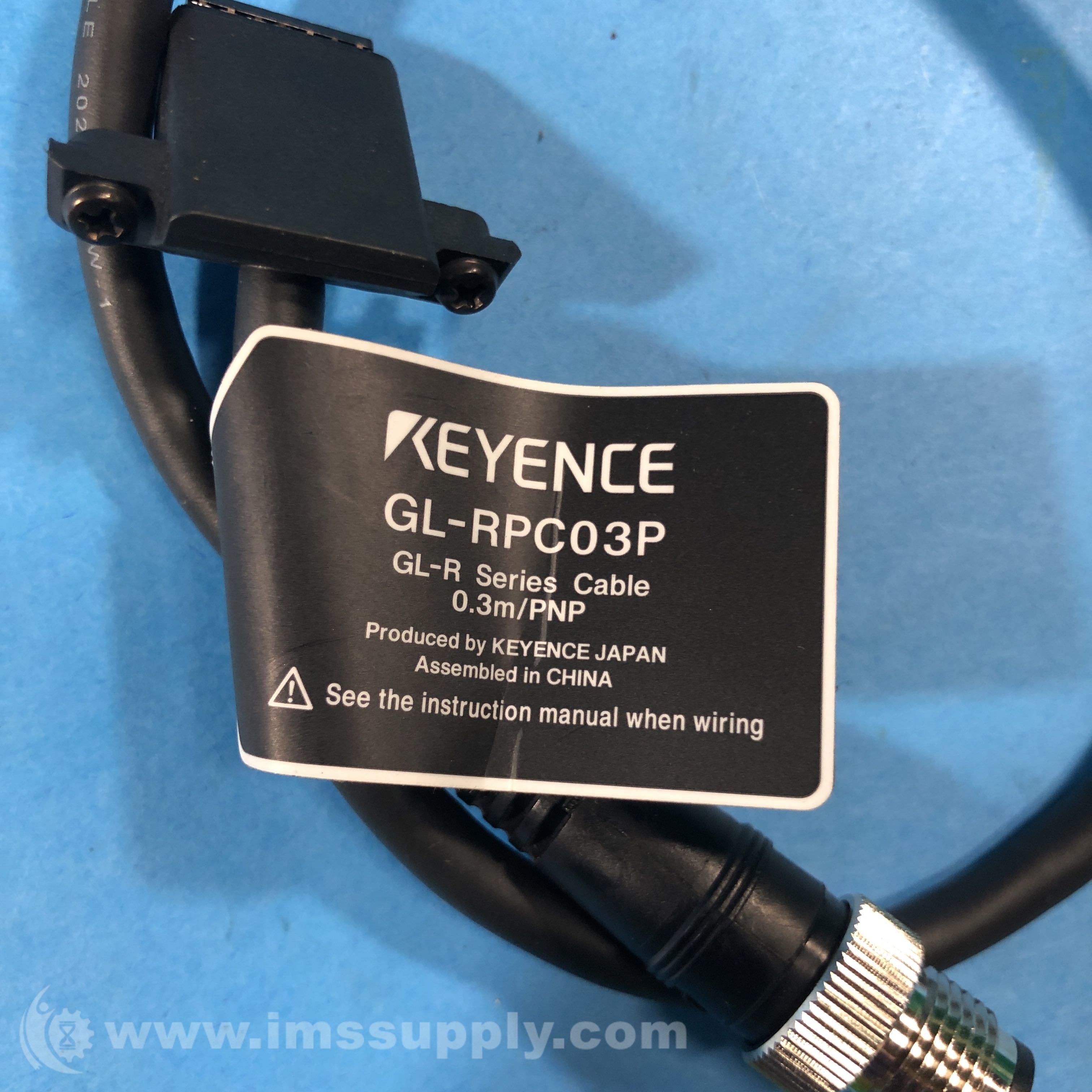 Keyence GL-RPC03P Main Unit Connection Cable - IMS Supply