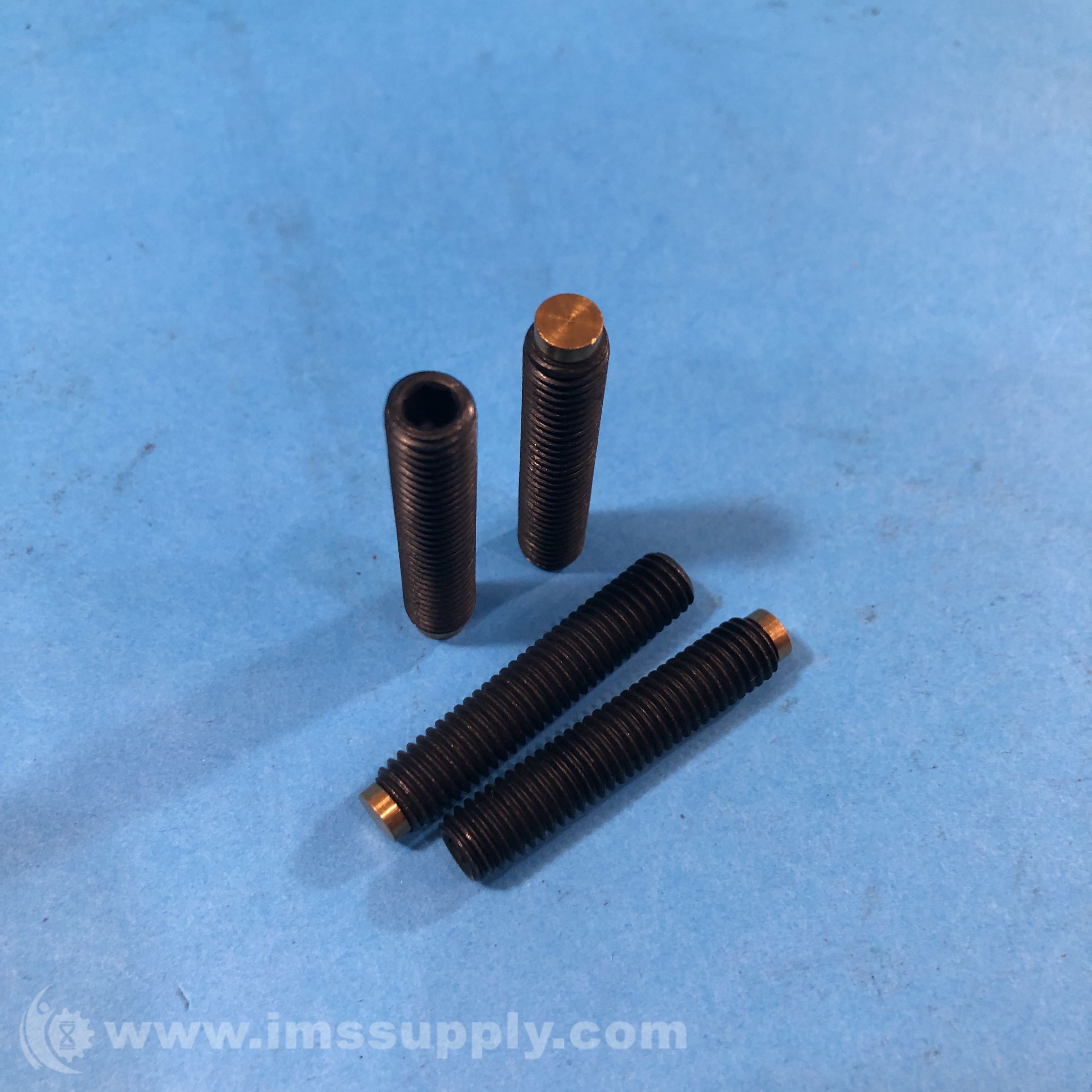 Misumi SBCP8-40 Set of 4 Soft-Tip Set Screw - M3 - M20, Coarse - IMS Supply